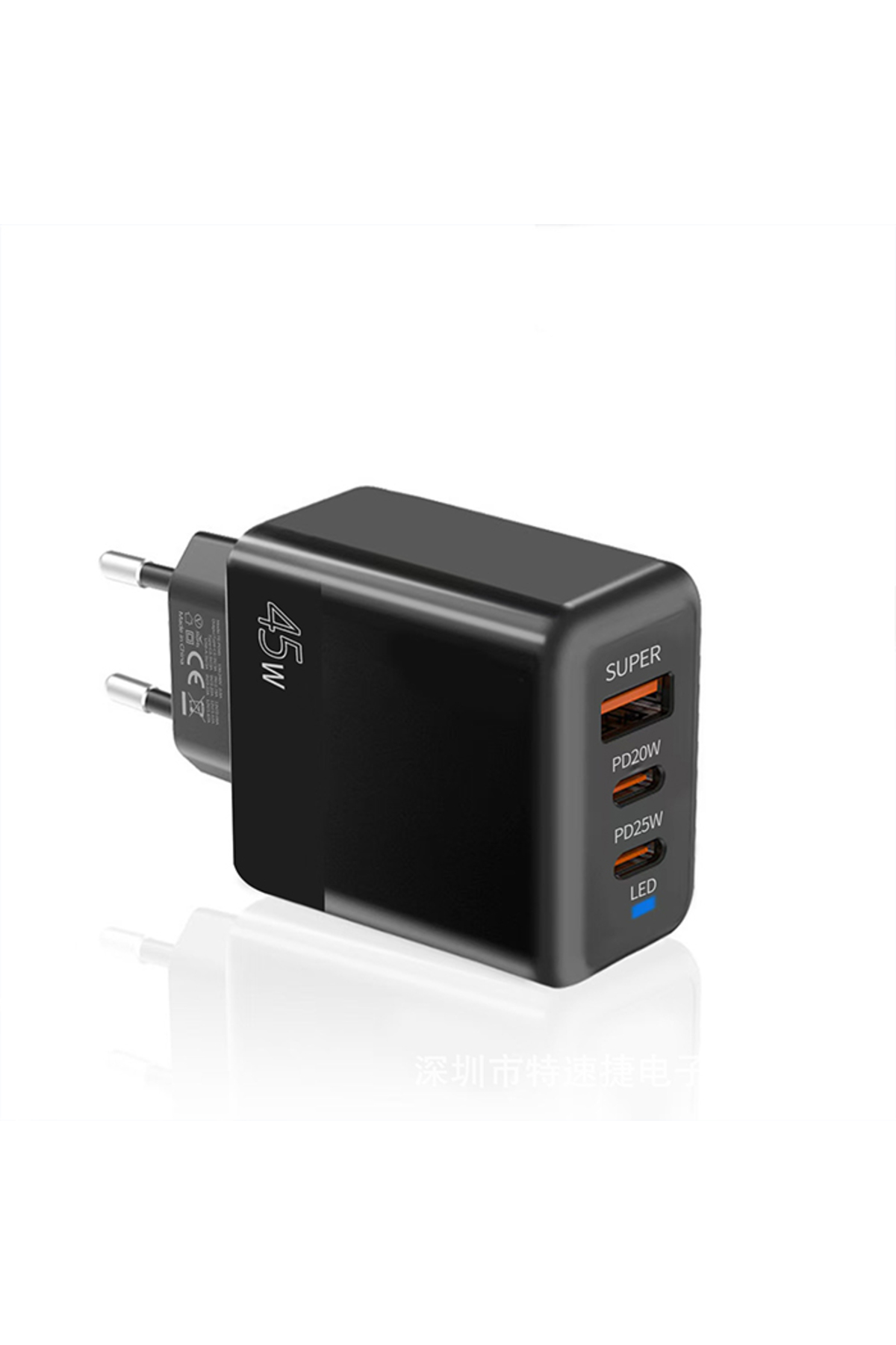 Ally PD40 2xType-C + USB QC3.0 PD 45W Hizli Sarj Adaptörü Sarj Basligi ...