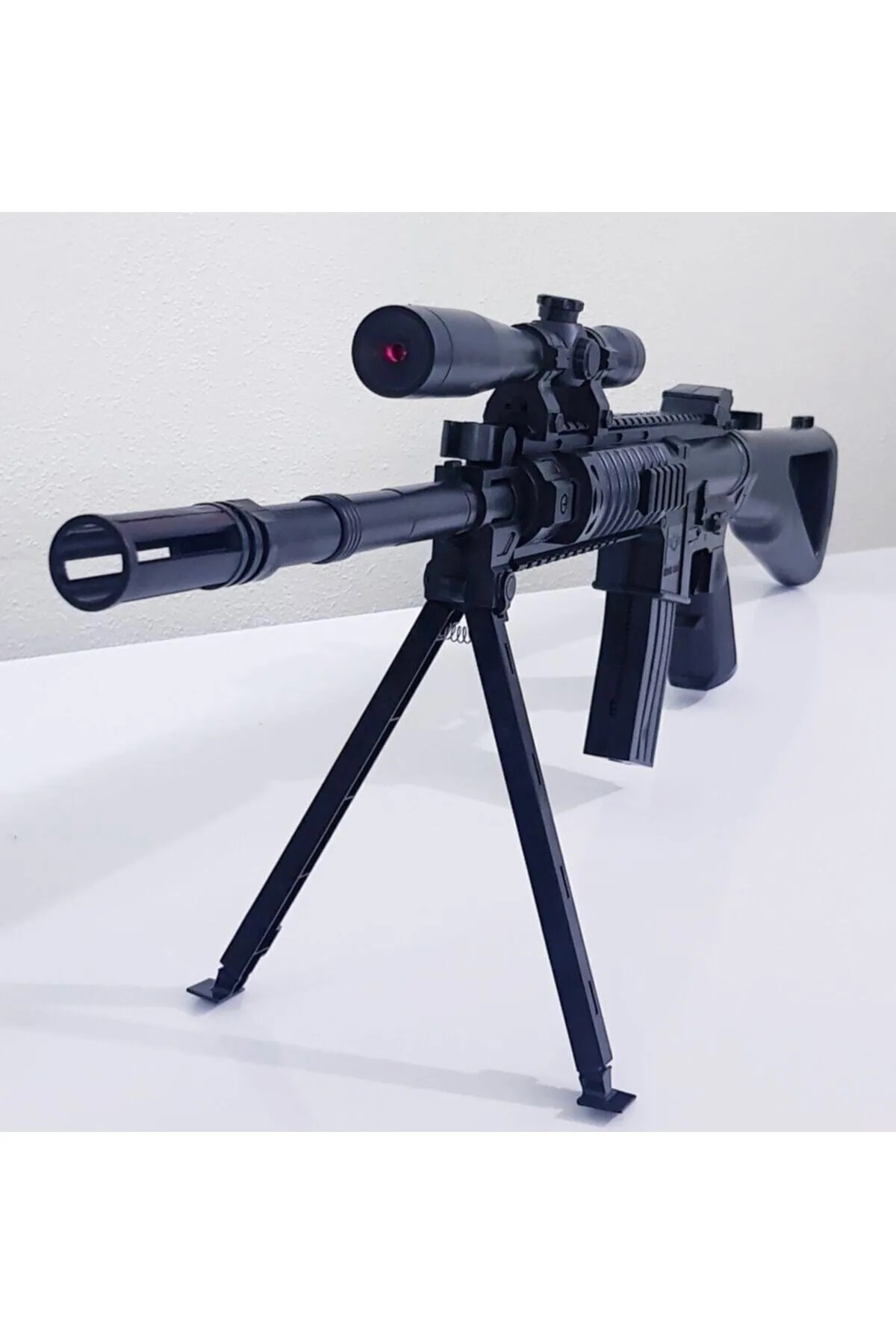 Brother Toys Lazerli Boncuk Atan Sniper AWP Oyuncak 82 Cm. Silah Keskin Nişancı Tüfeği Tabanca ...