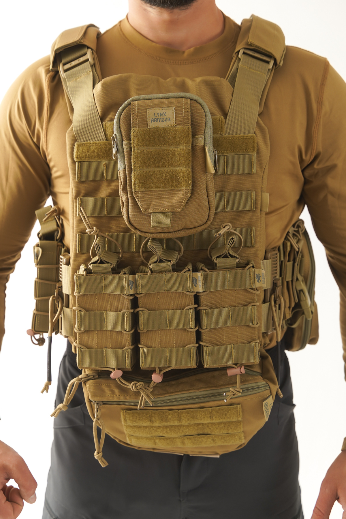 lynxarmour LYNX ARMOUR® Hücum Yeleği, Model-4, Coyote - Fiyatı, Yorumları