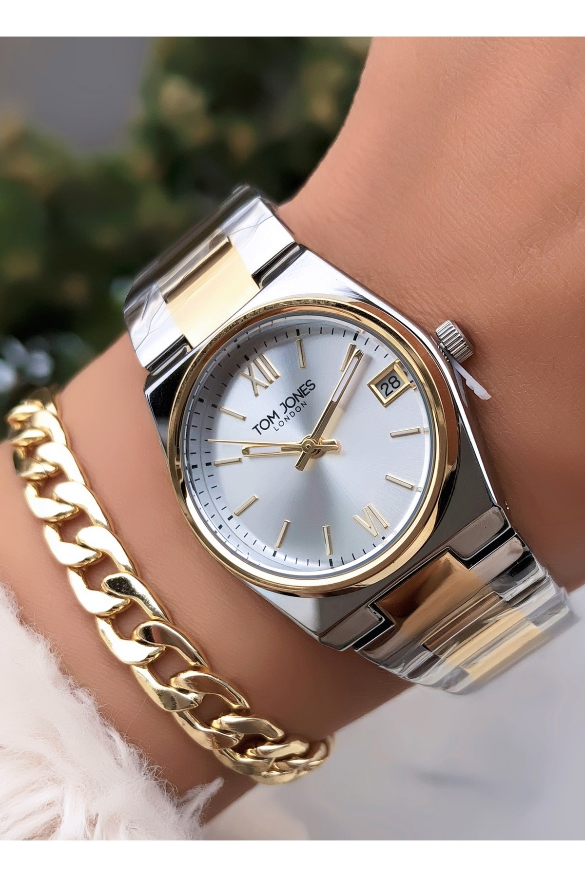 Tom Jones Çelik Kadın Kol Saati 3 ATM Su Geçirmez 2Yıl Garantili ...