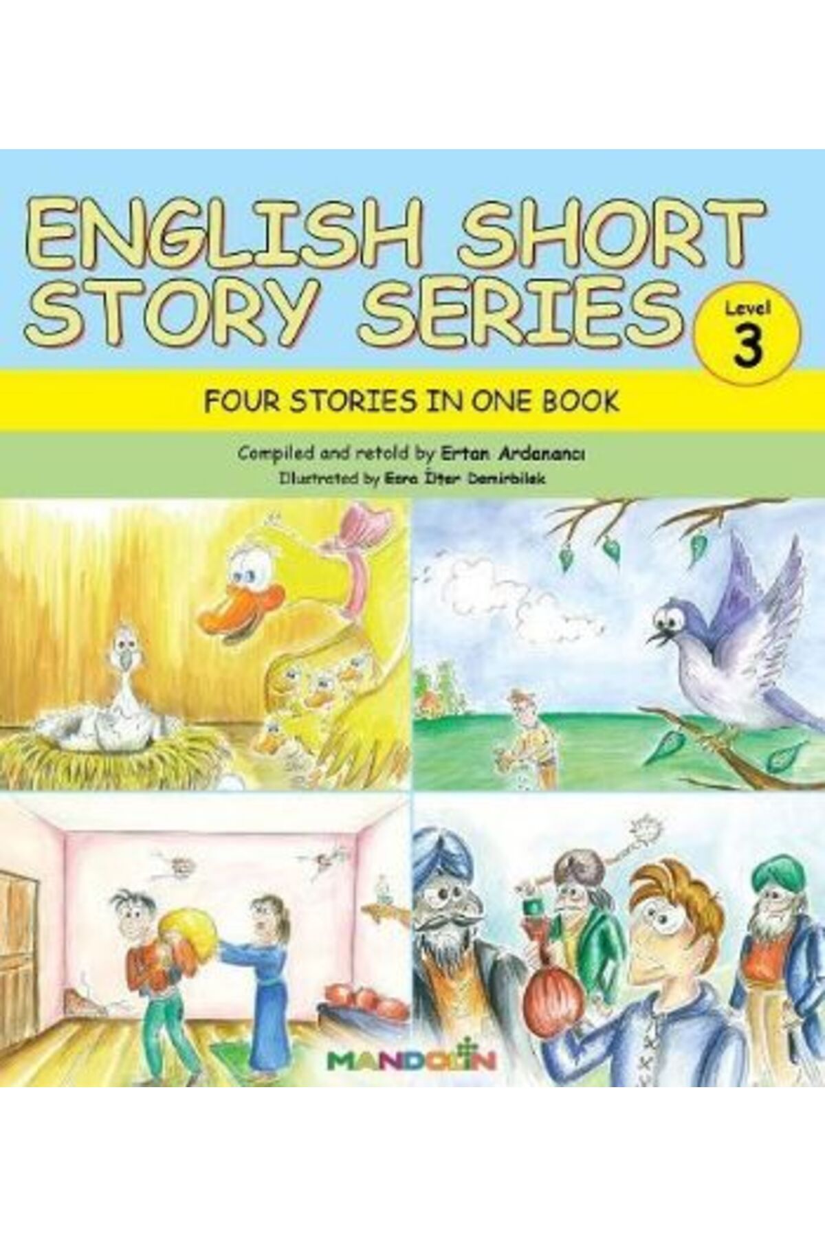 Genel Markalar English Short Stories Series Level-3 Four Stories In One ...