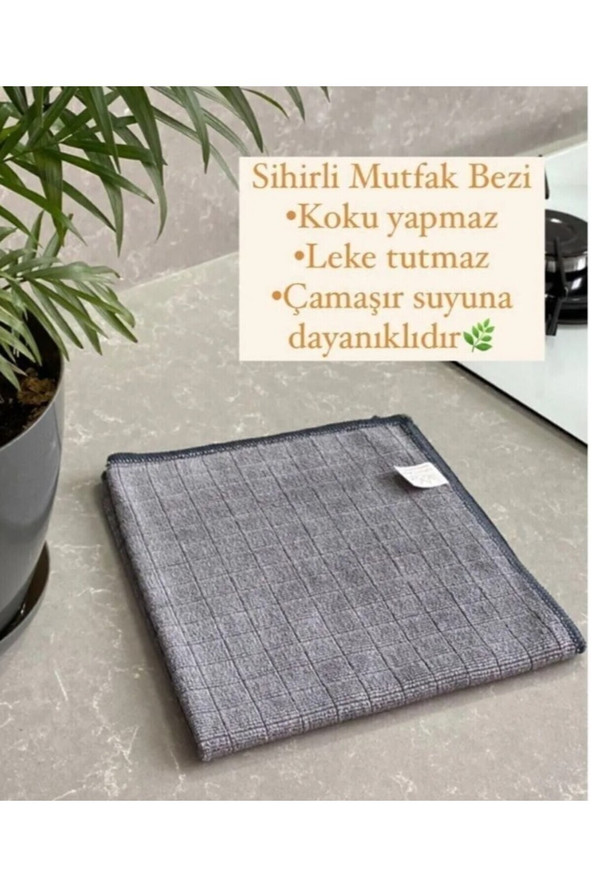 UYT LİFE ( 3 Adet ) Mikrofiber Mutfak Bezi Ankastre Cam Temizlik Bezi 40*40 Cm Leke Tutmaz Koku ...
