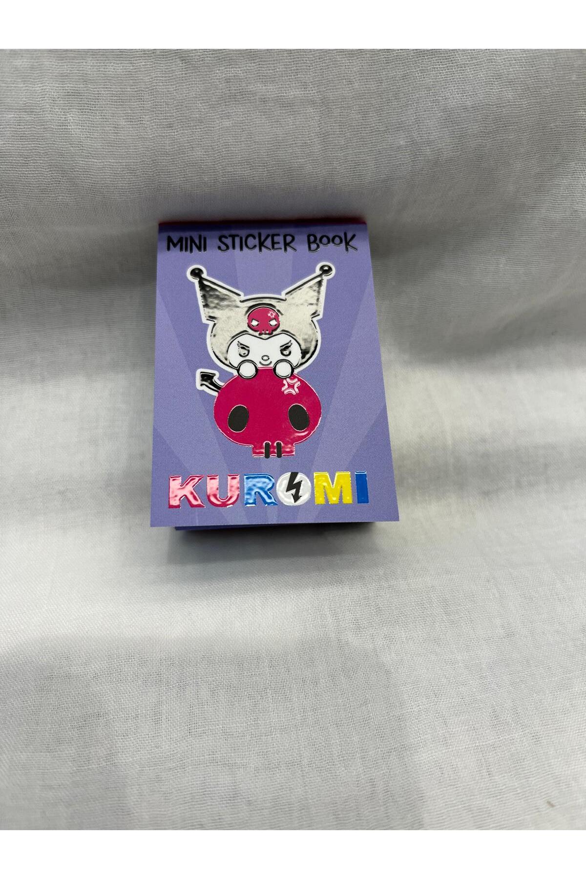 VİOLE ACCESSORİES Kuromi Mini Sticker Defteri 1 Adet/Kuromi Sticker ...