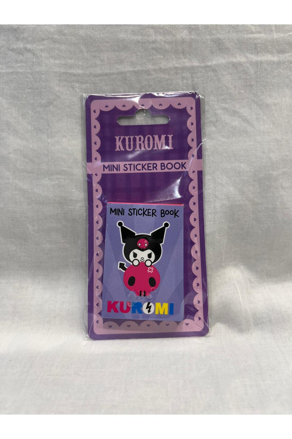 VİOLE ACCESSORİES Kuromi Mini Sticker Defteri 1 Adet/Kuromi Sticker ...