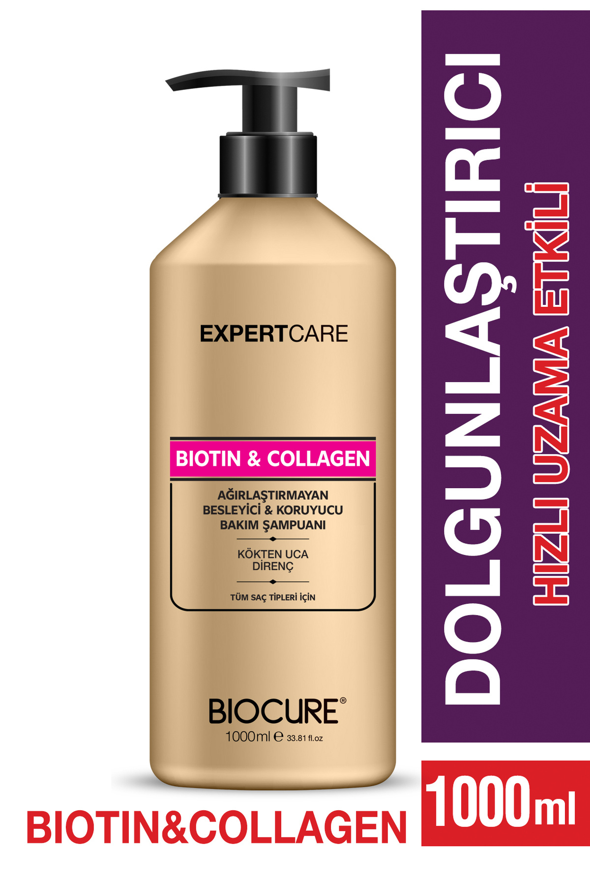Biocure Biotin & Collagen Saç Bakım Şampuanı - Ağirlaştirmayan ...