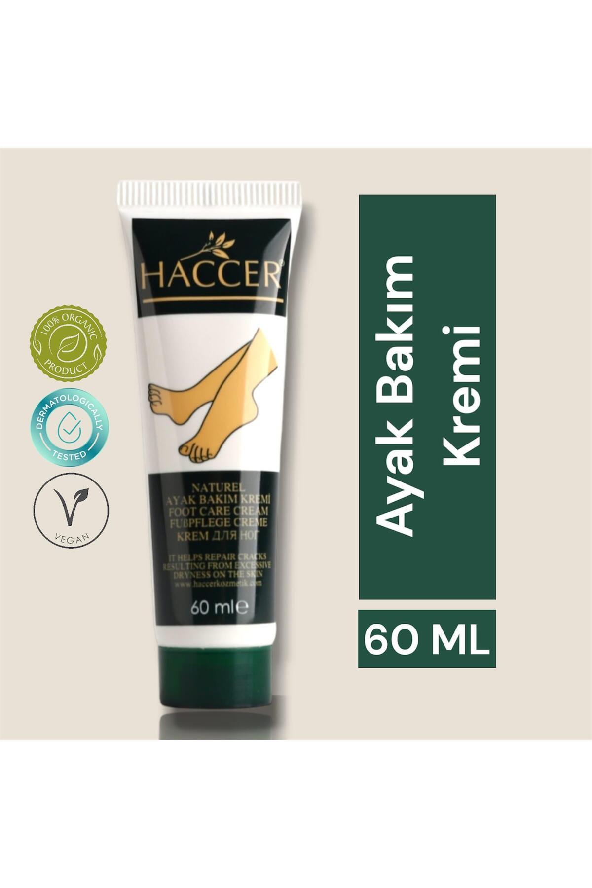Haccer Doğal Ayak Bakım Kremi 60 ml Fiyatı, Yorumları - Trendyol