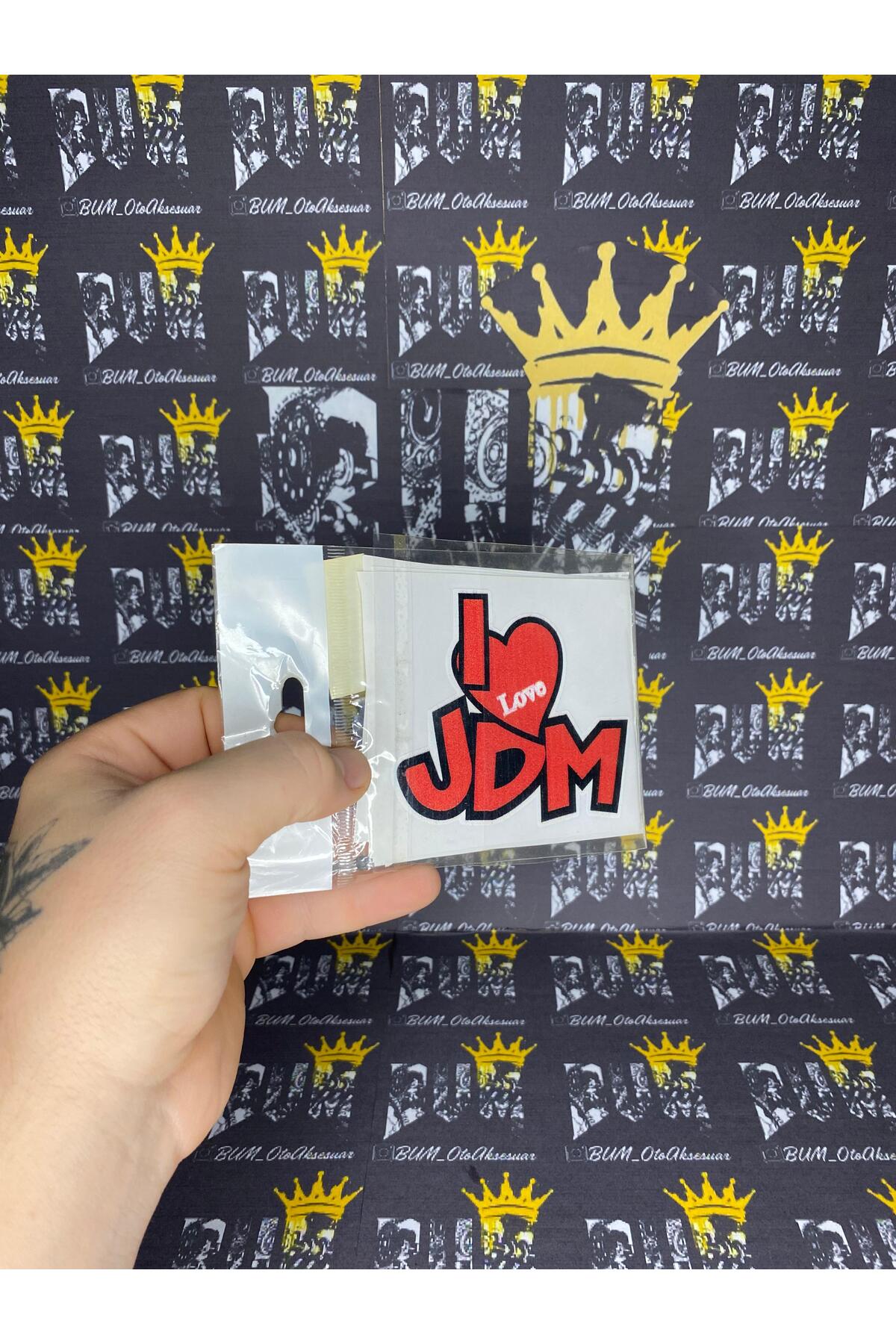 BUM I LOVE JDM STİCKER Fiyatı, Yorumları - Trendyol