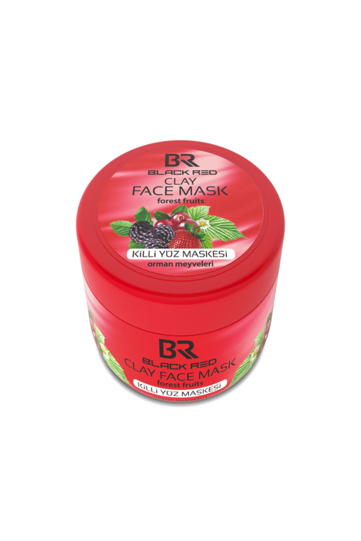 Black Red CLAY FACE MASK FOREST FRUITS 400 GR - Fiyatı, Yorumları
