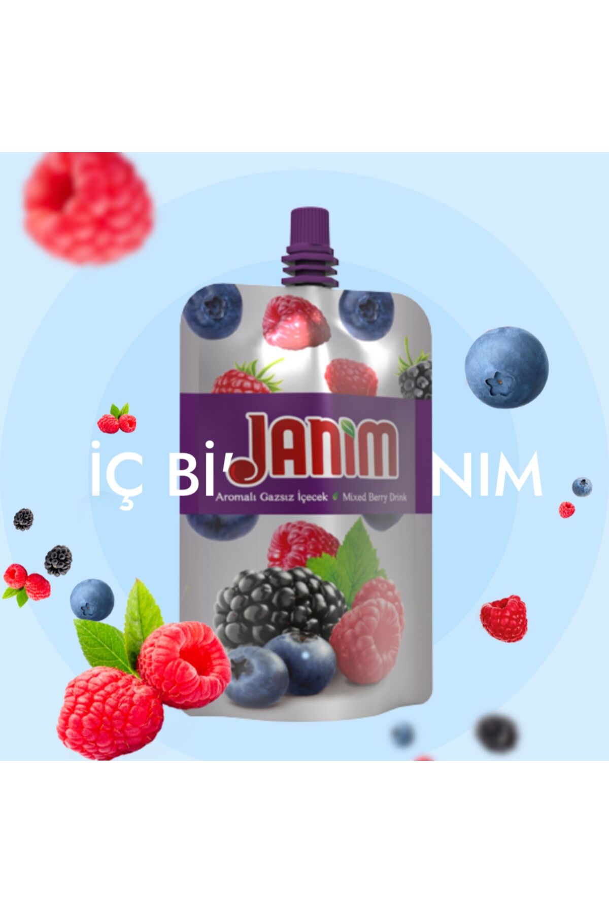samyang Janim Aromalı Gazsız İçecek Mixed Berry Drink 200ml x6Adet ...