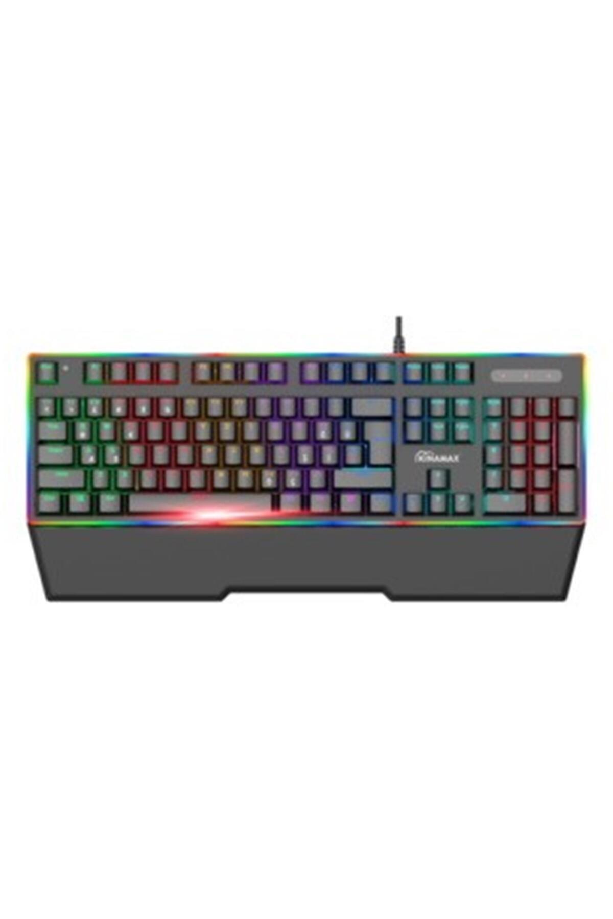 Kinamax Kx-mk89 Rgb Raınbow Blue Switch Mechanical Pro Gaming Keyboard ...