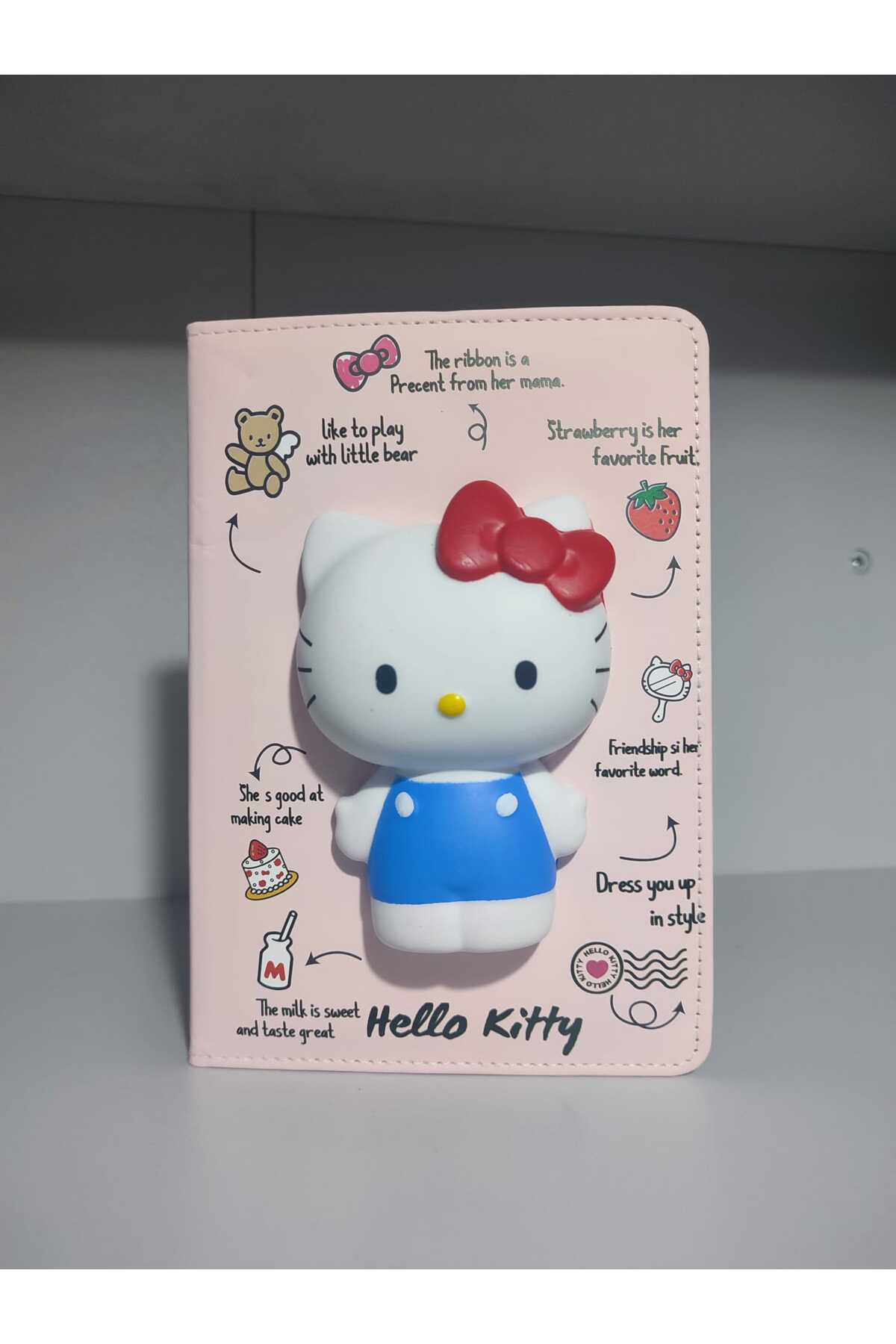 Kaptan Mavi Kuromi, MyMelody, Hello Kitty Sukuşi Kabartmalı, 80 yaprak ...