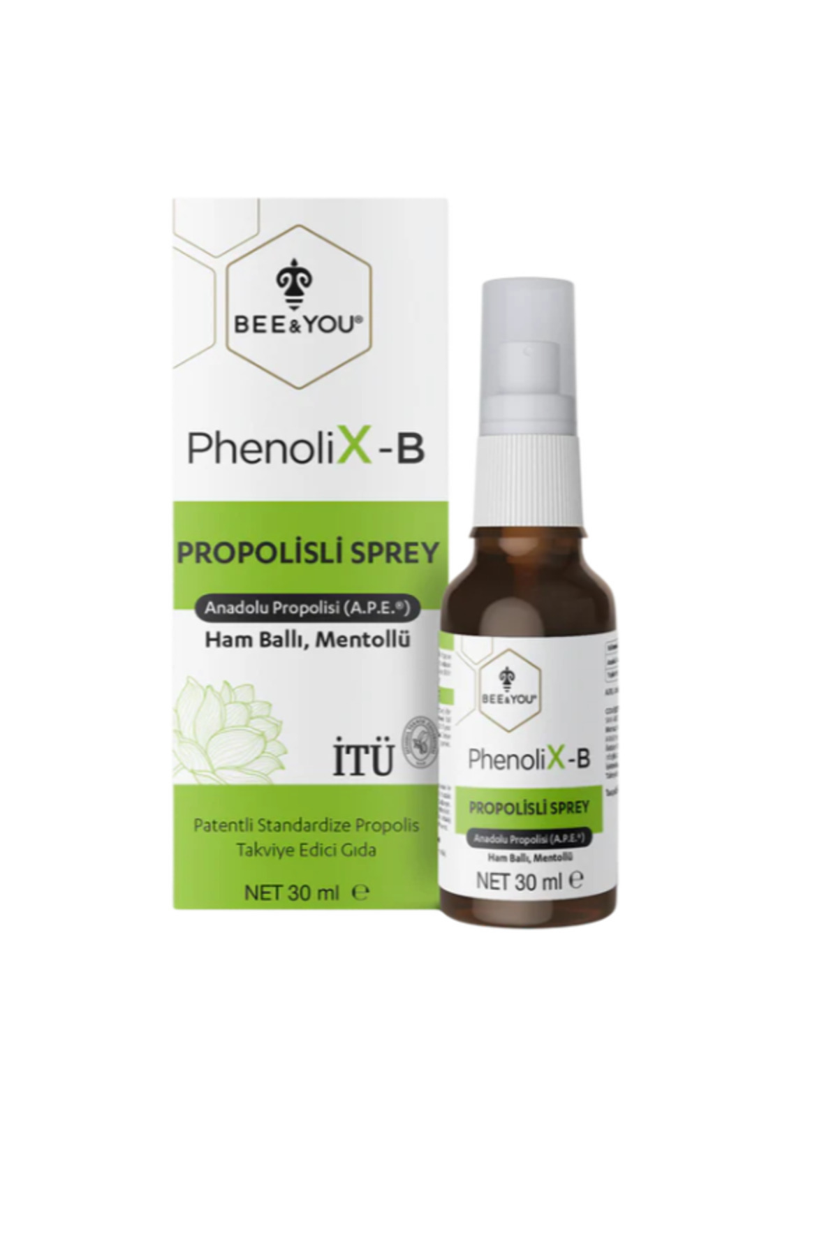 Bee you Bee&You PhenoliX B Propolis Suda Çözünür Sprey Takviye Edici ...