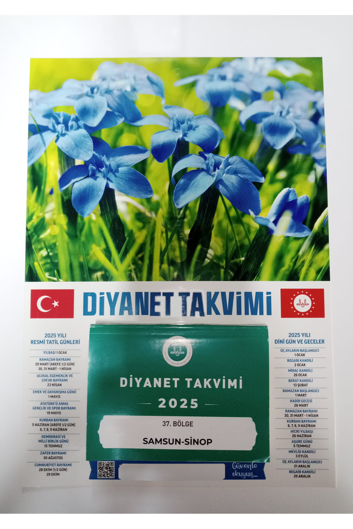 Diyanet İşleri Başkanlığı DİYANET TAKVİMİ Samsun/Sinop 2025 Namaz ...