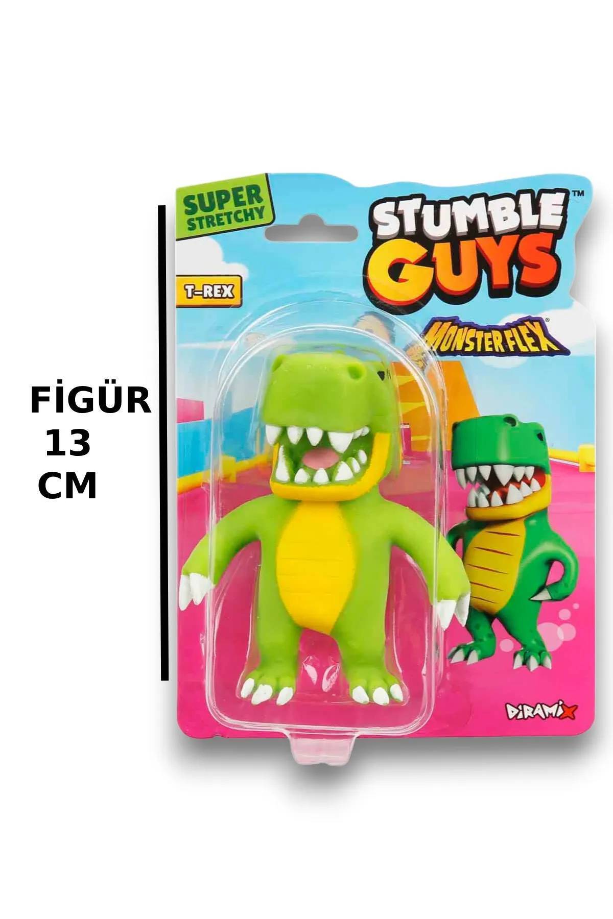 TOYFEST 4'lü Stumble Guys Stretch Figür - T-REX - FROSYETI - BOXING ROO ...