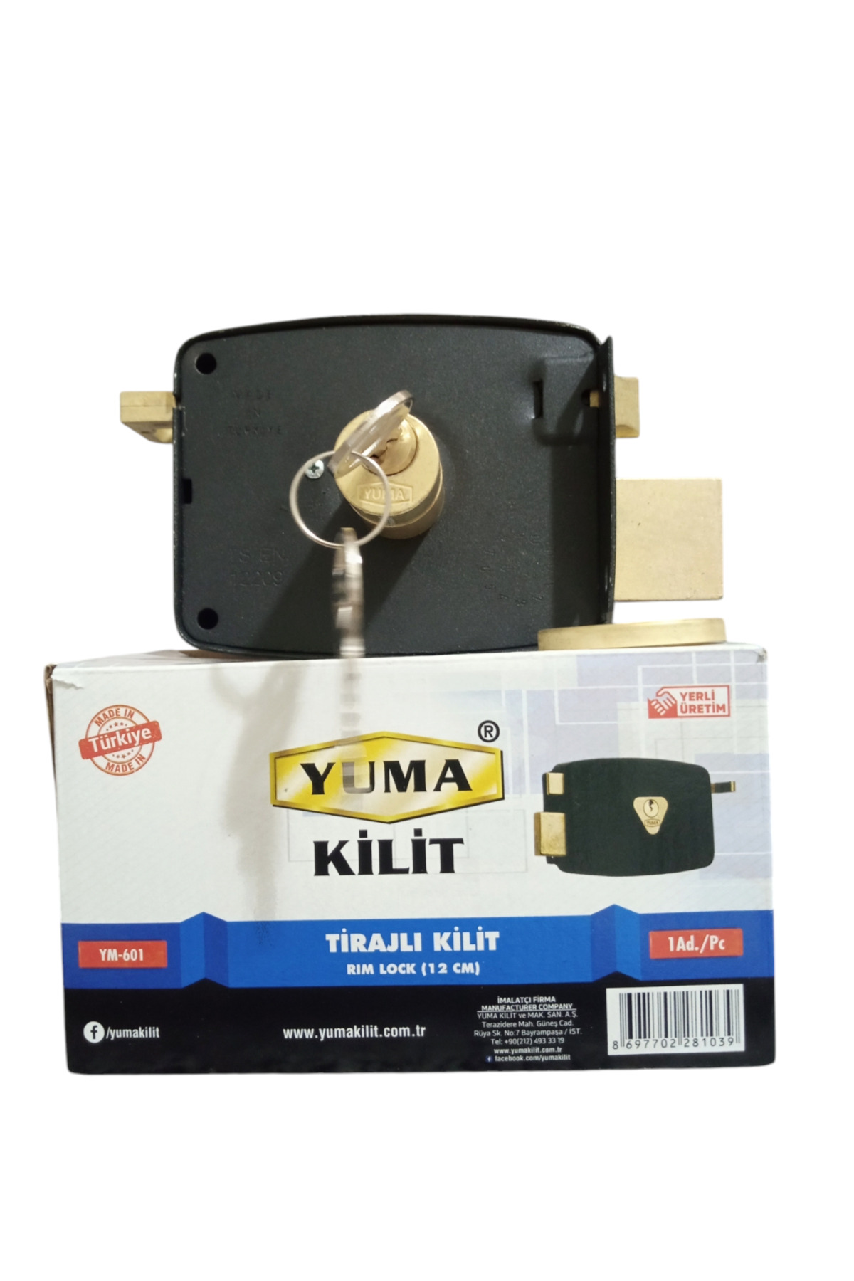 yuma kilit Yuma trajlı demir kapı kilidi Fiyatı, Yorumları - Trendyol