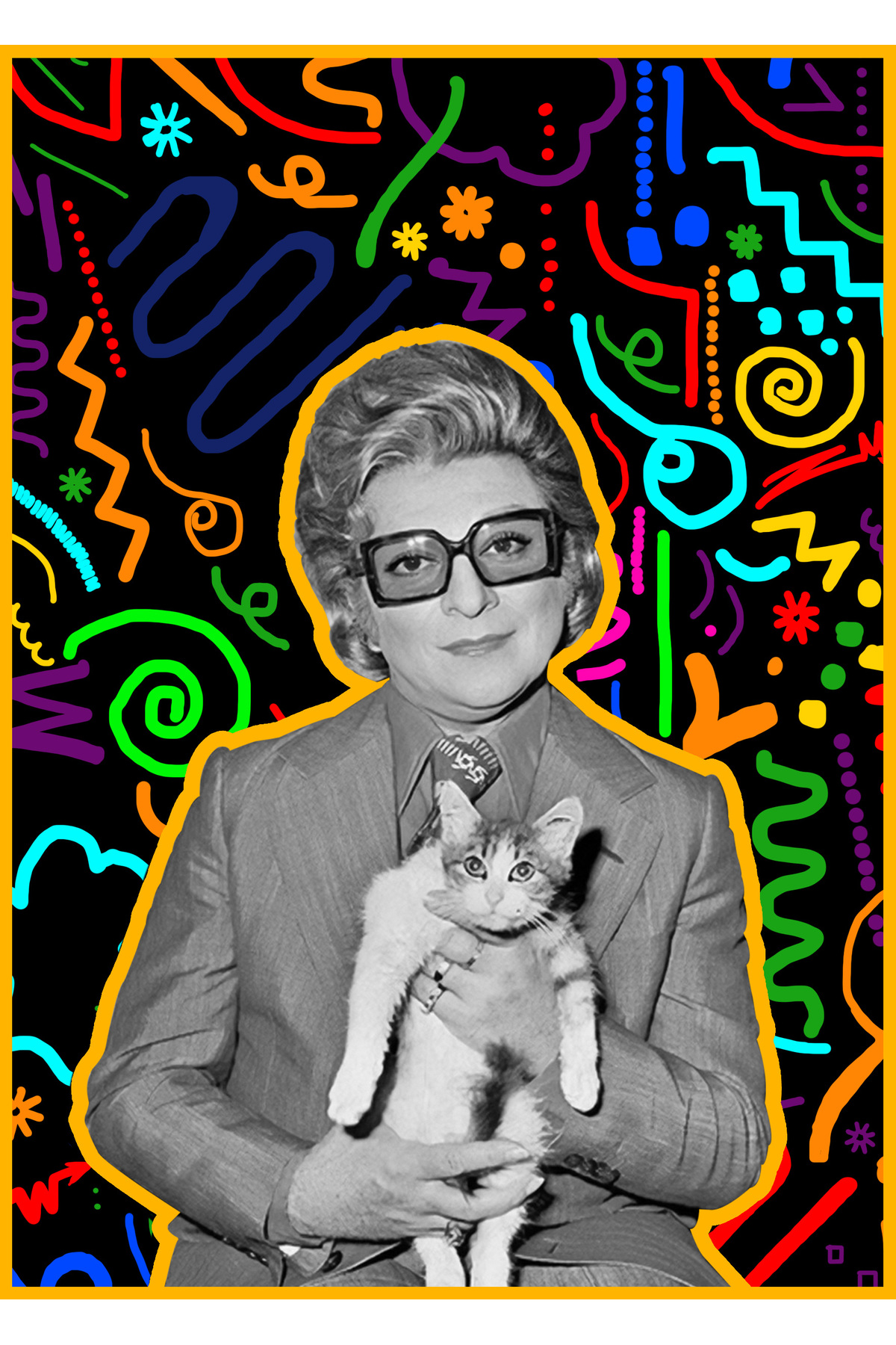wugu The Graffiti Art Zeki Müren Büyük Boy Poster 50x70 cm Fiyatı ...