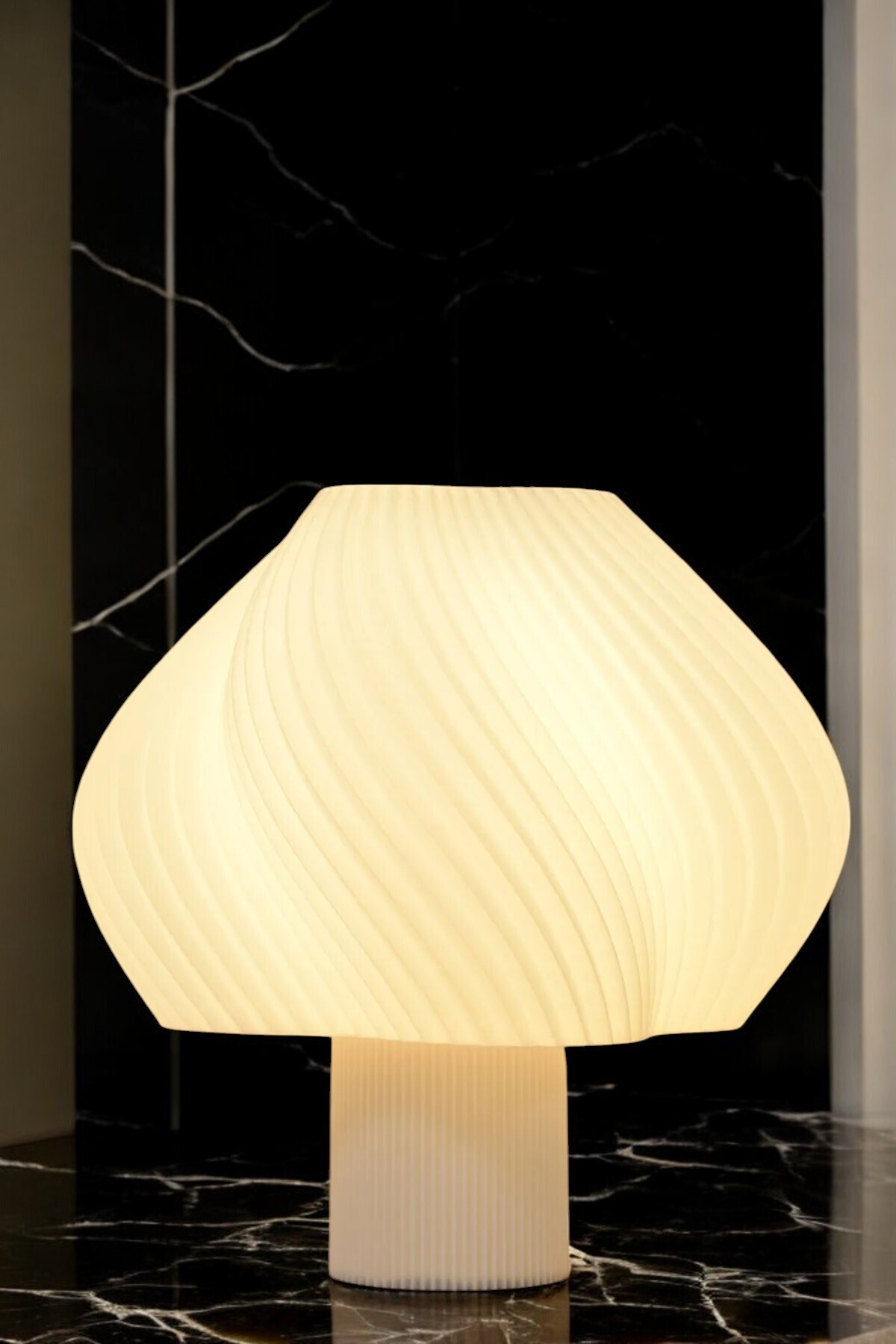 DLC3DDESIGN Creamaura Abajur, Ice Cream Modern Abajur, Başucu/masa ...