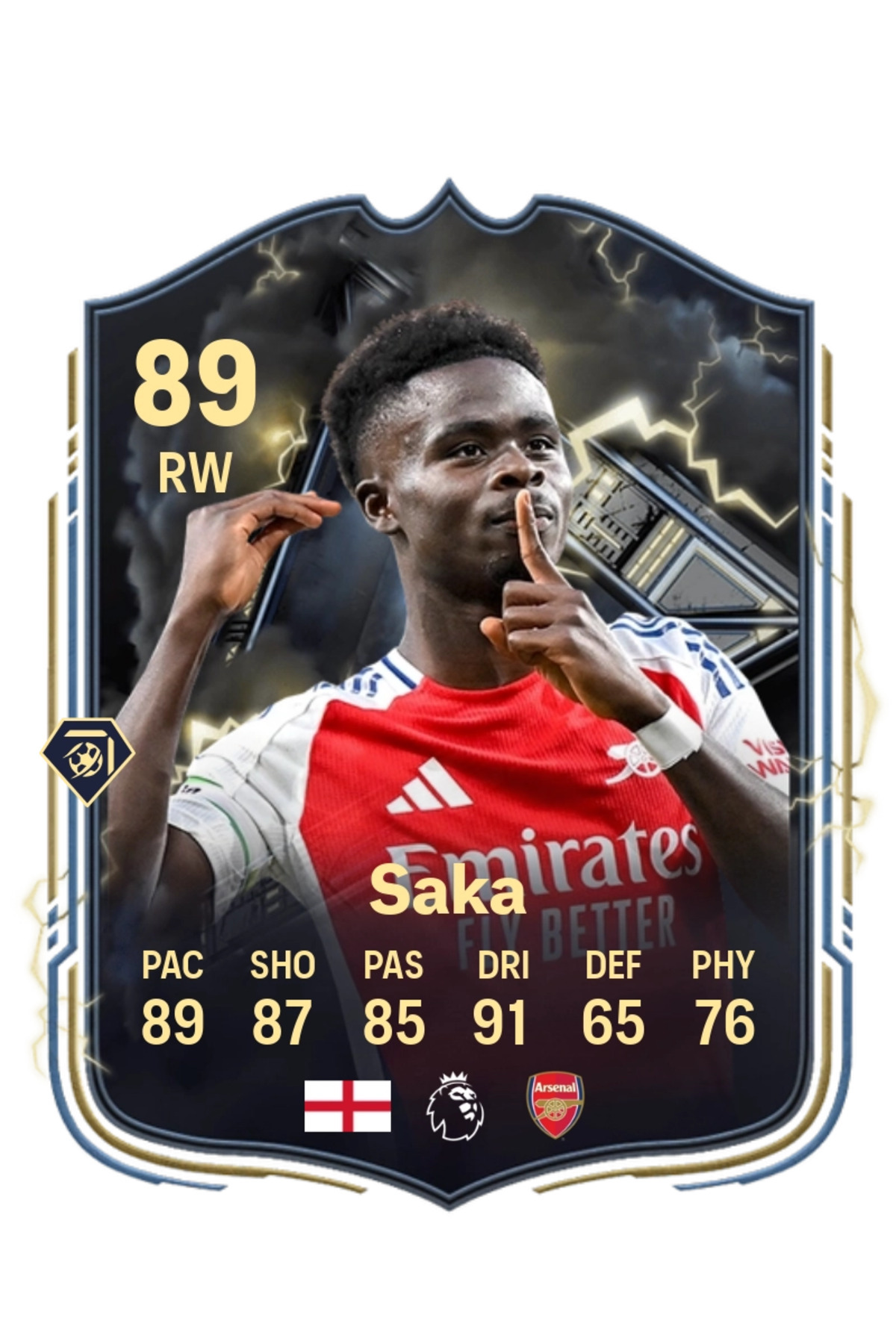 BERKANTTP Saka FC 25 Thunderstruck Fut Card Fiyatı, Yorumları - Trendyol