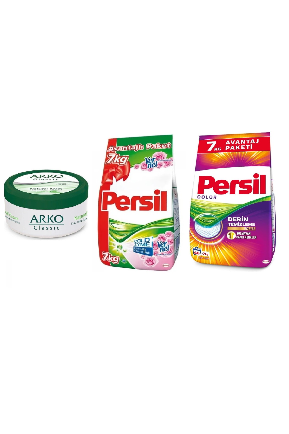 Arko KLASİK 250 ML (PERSİL MATİK 7 KG GÜLÜN BÜYÜSÜ VE RENKLİLER (COLOR ...