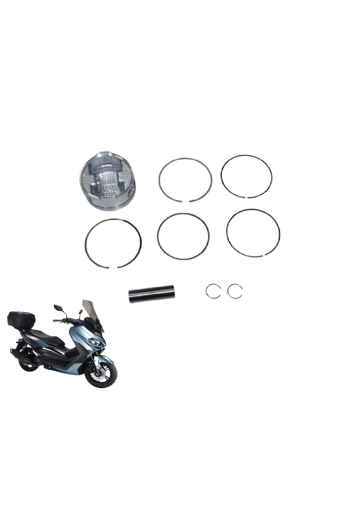 RKS Grace 202 / Novax 200 Piston Sekman Takım Orijinal #RK 39320 ...
