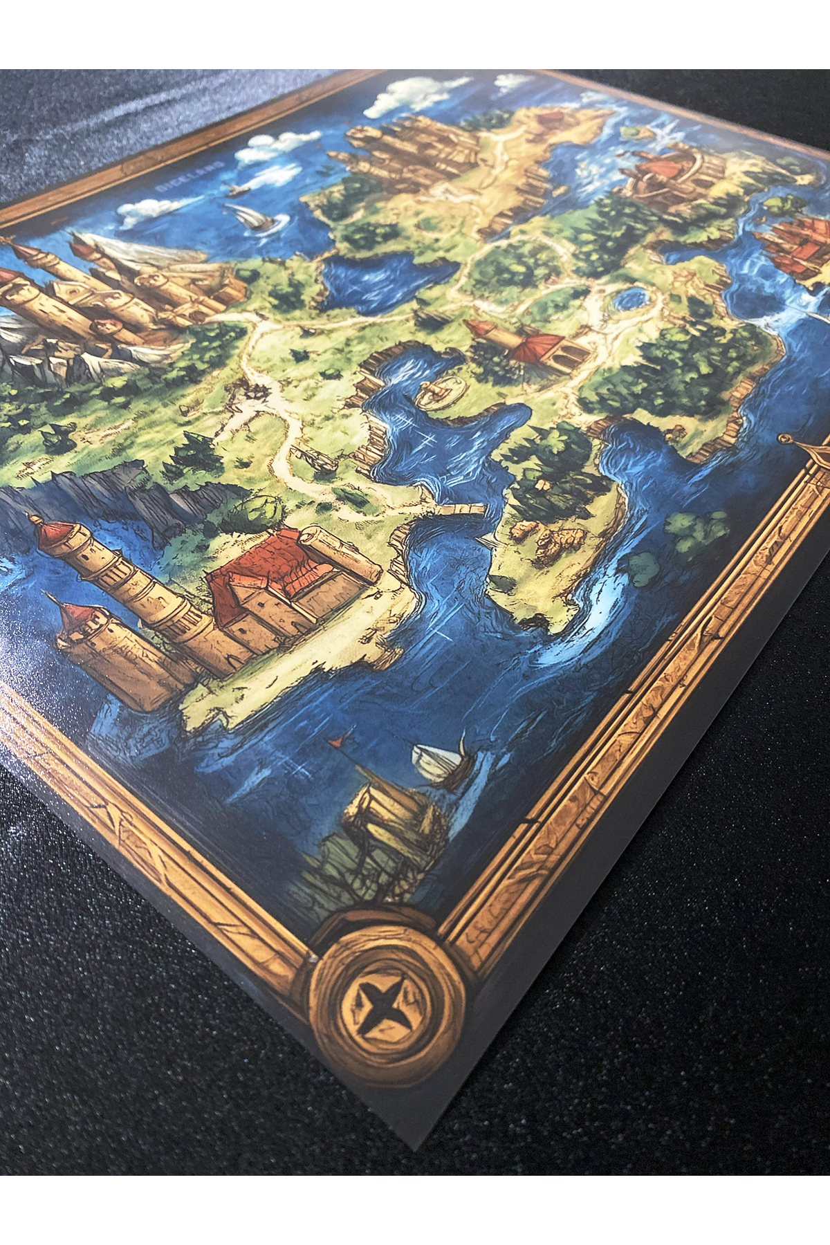 DiceLand DND FRP Battle Map Kutu Oyunu Harita - Ana Kıta - Fiyatı ...
