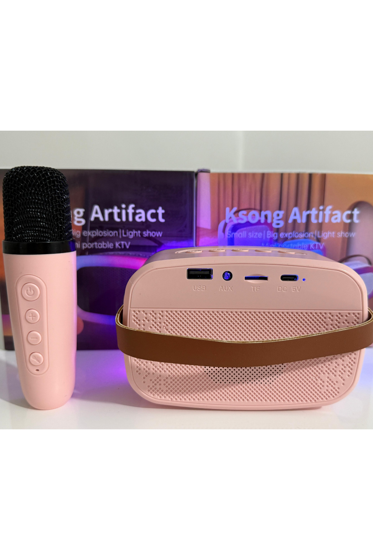 SONREİR XM66 Mini Karaoke Speaker Taşınabilir Bluetooth Hoparlör ...