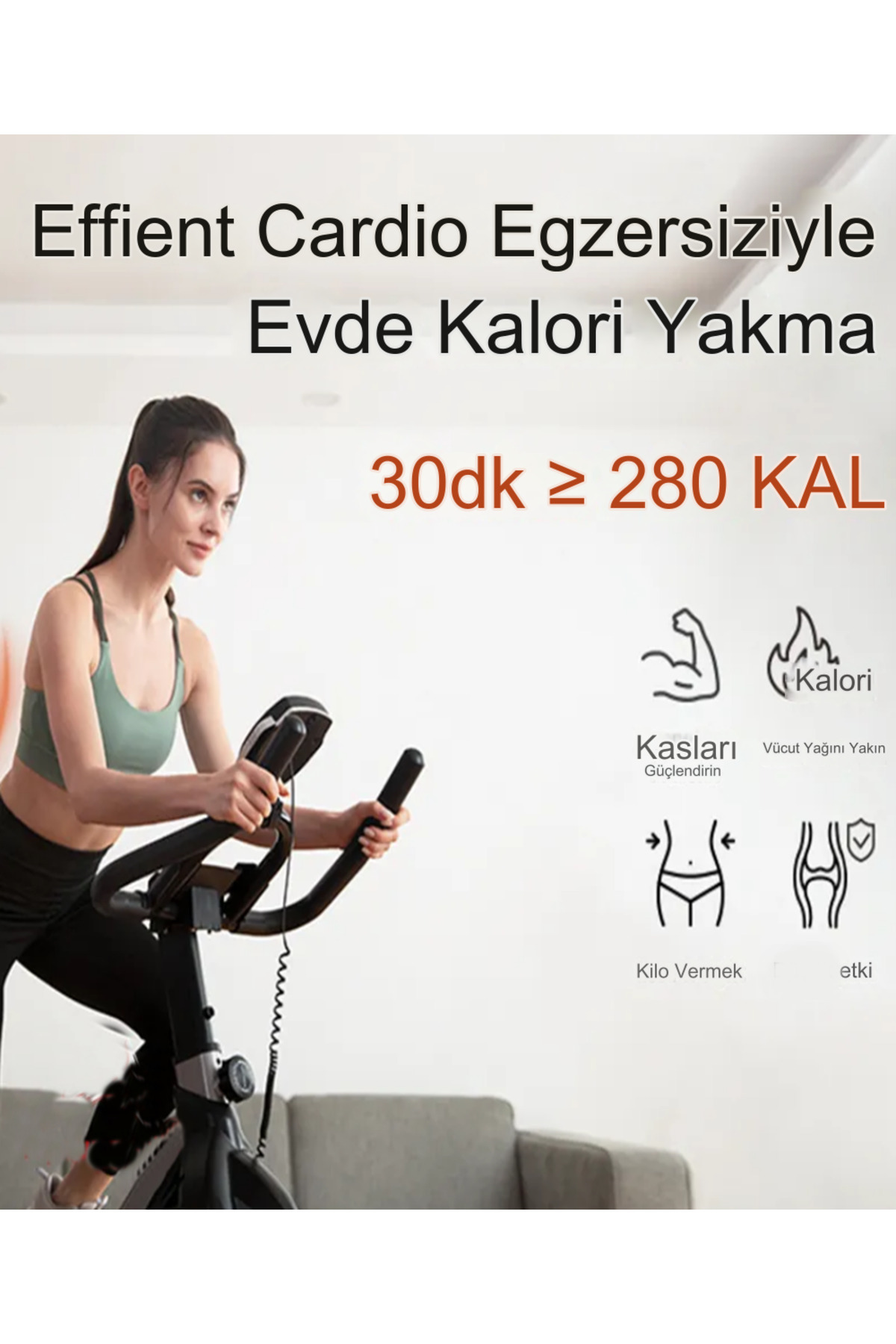 Havana PB-06 Gri Kondisyon Bisikleti Spinning Bike Ve Kondisyon Aleti ...