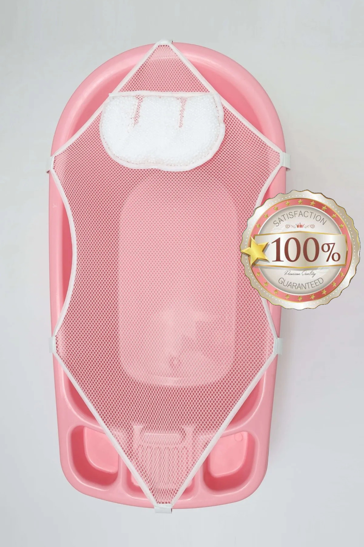 MorPort Ultra Lüx Bebek Küvet Filesi Kafa Yastıklı File ( Hem Katlanır ...