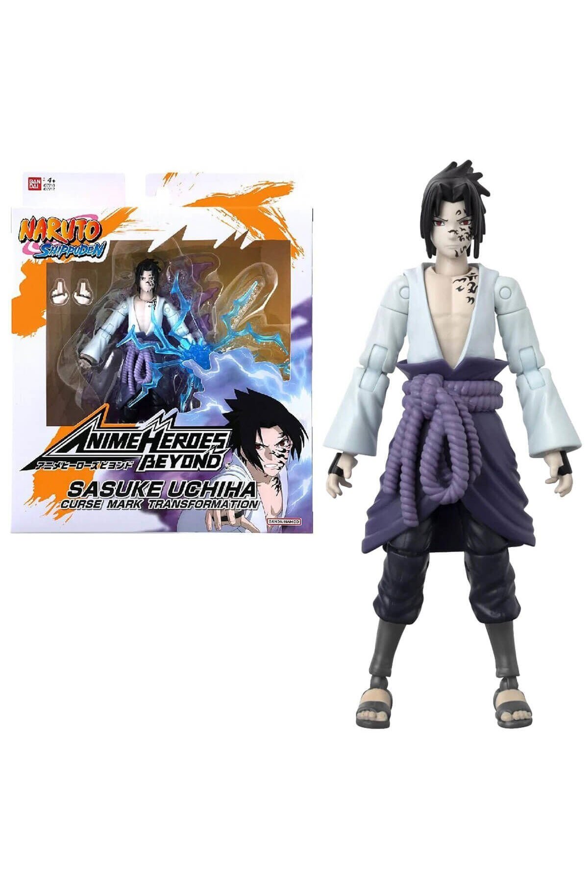 Adore Bandai 16 cm Anime Heroes Naruto Sasuke Uchiha Oyuncak Figür Seti ...