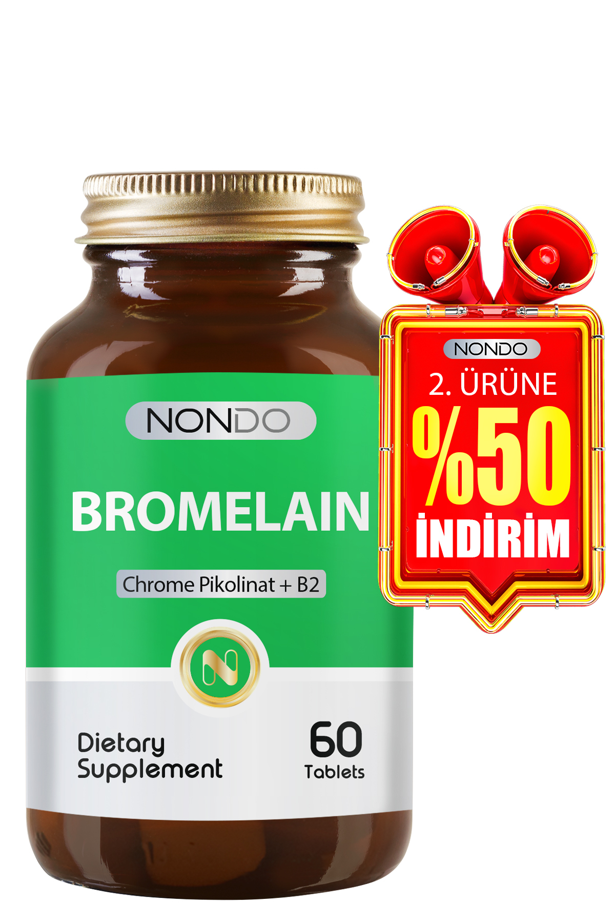 Nondo Black Cohosh 30 Kapsül ( Karayılan Otu Kalsiyum Magnezyum ...