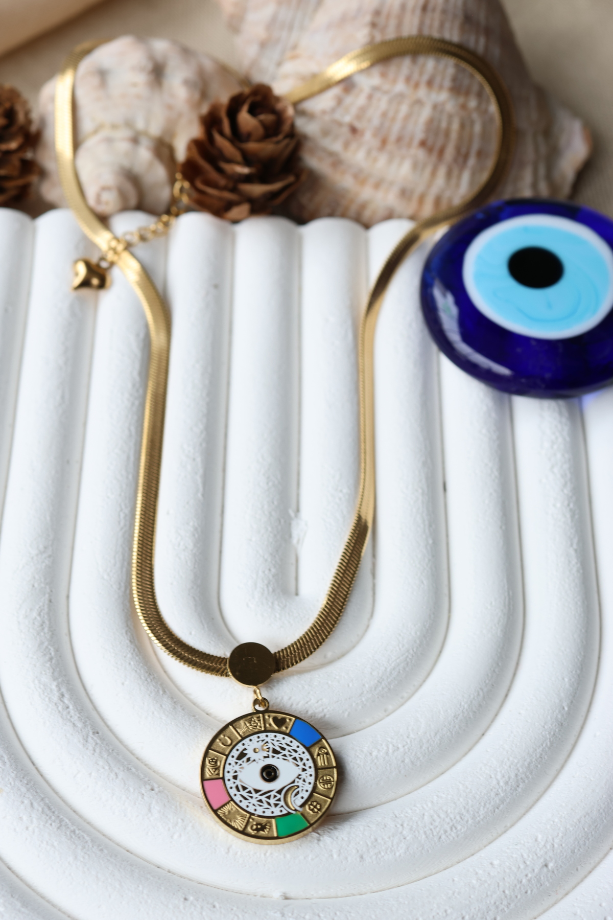 FİRST JEWELRY Şans Kolyesi Fiyatı, Yorumları - Trendyol