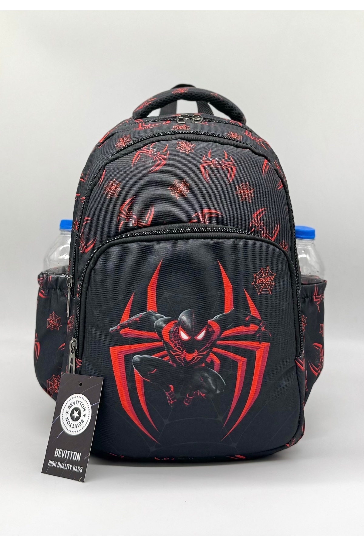 Bevitton First School Bag with Orthopedics for Boy - Set of 3, Black ...