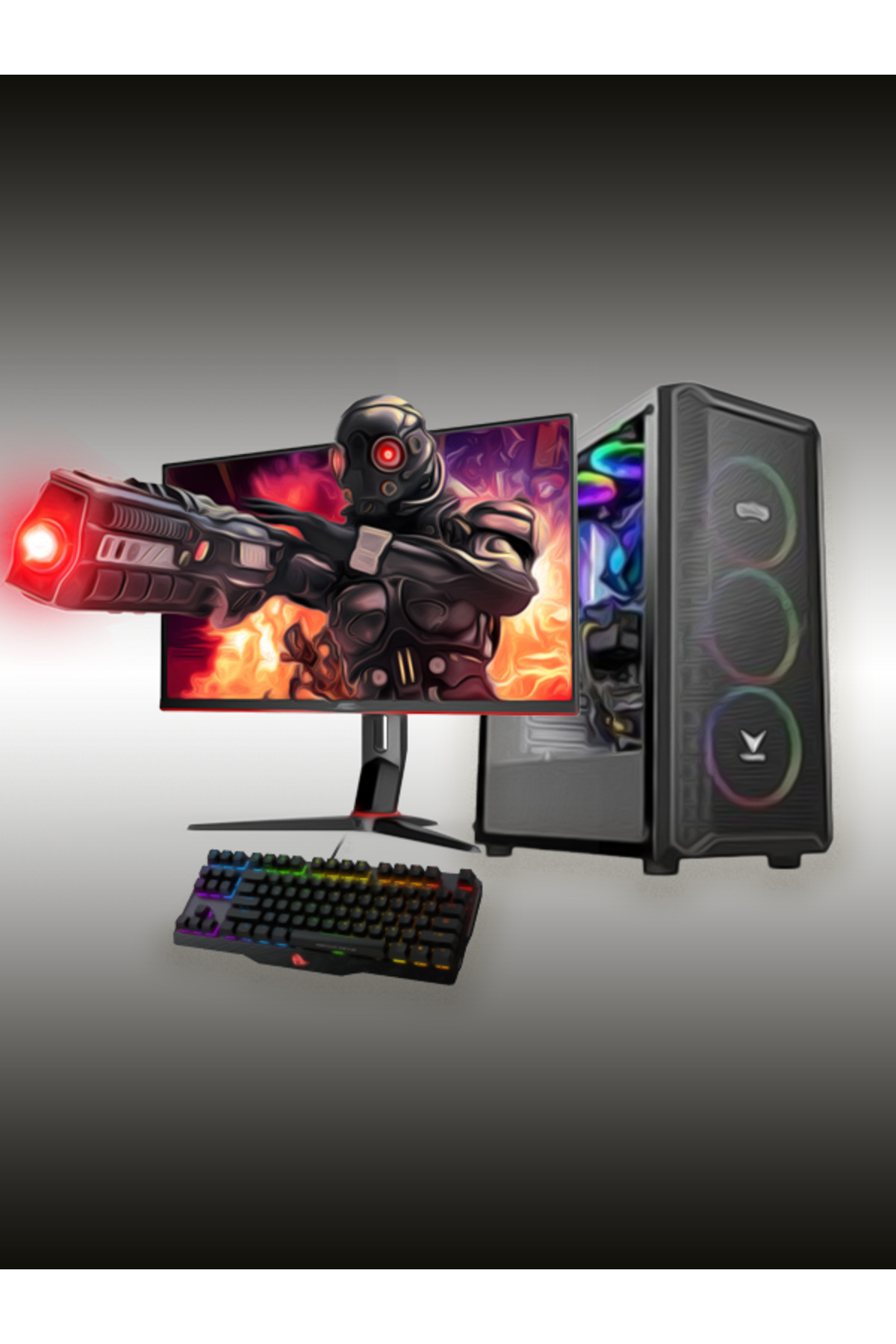Martex Gaming Pc Kasa-b450m-rx560-16gb Ram-480gb Ssd Fiyatı, Yorumları ...