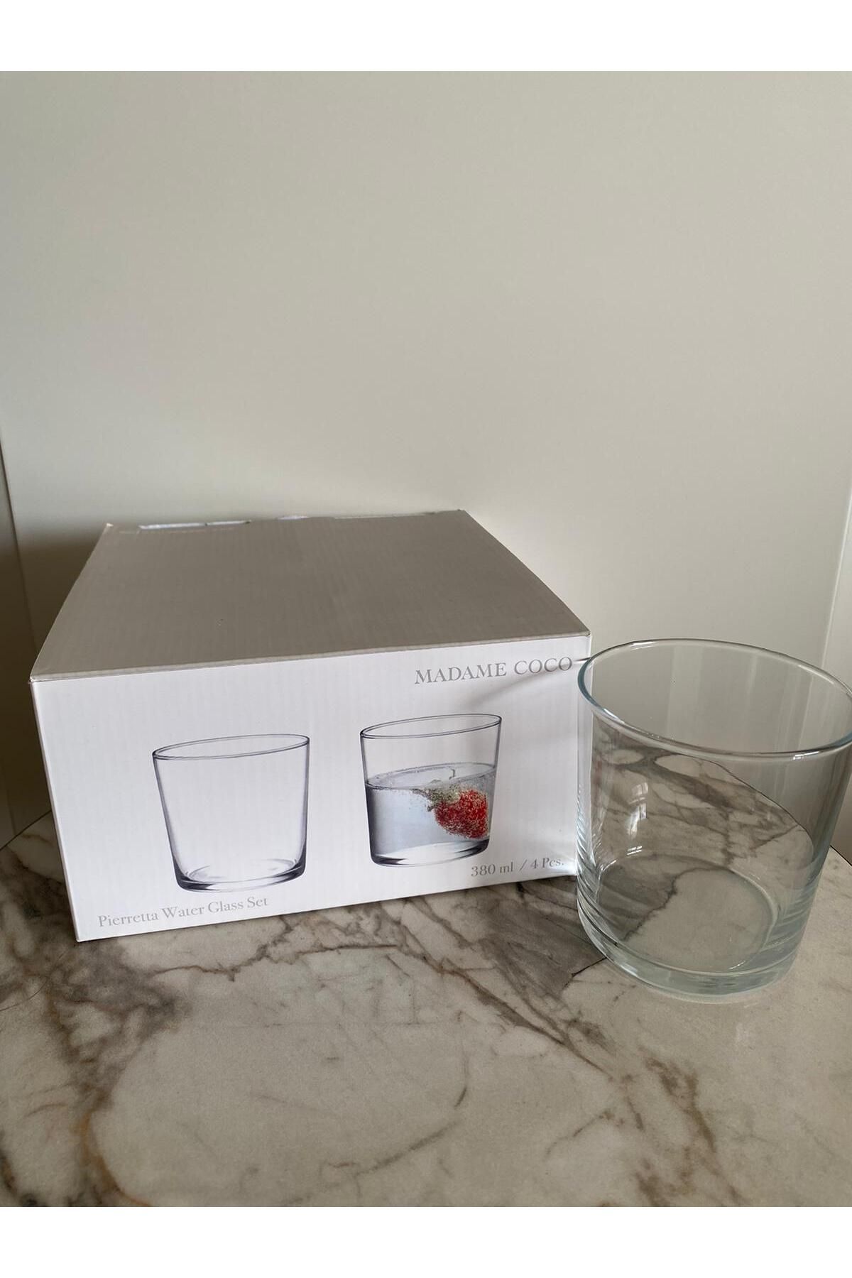 Madame Coco Pierretta 4'lü Su Bardağı Seti 380 ml Fiyatı, Yorumları ...