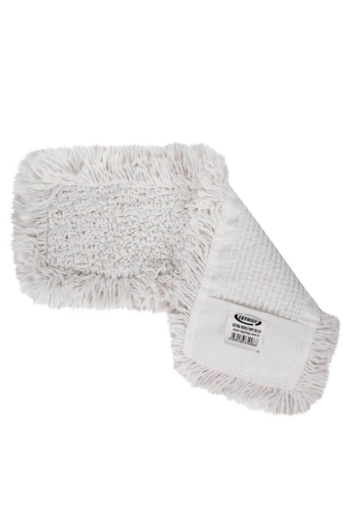 ceymop Nemli Mop 60 Cm 1 Adet Toz Bezi 1 Adet Cam Bezi Ofis Parke Küçük ...