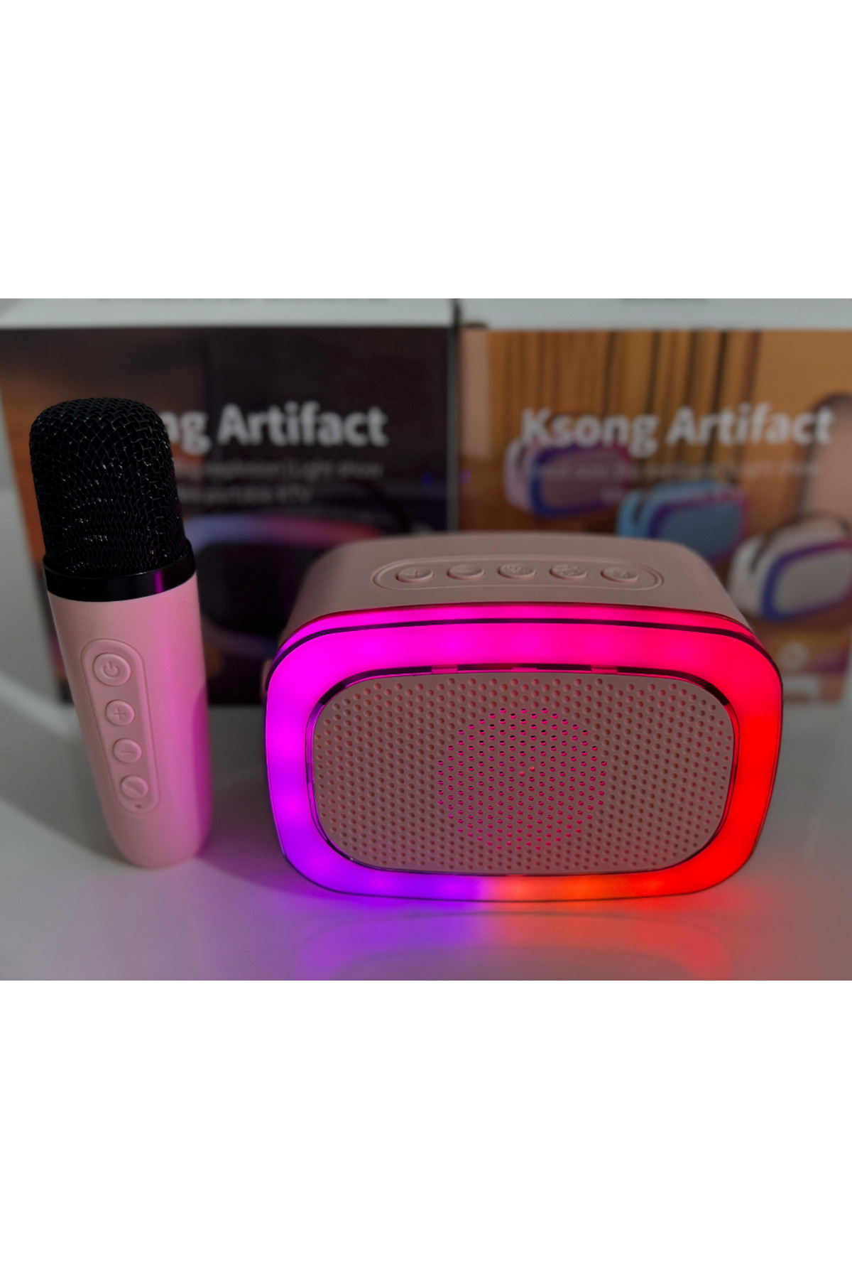 SONREİR XM66 Mini Karaoke Speaker Taşınabilir Bluetooth Hoparlör ...