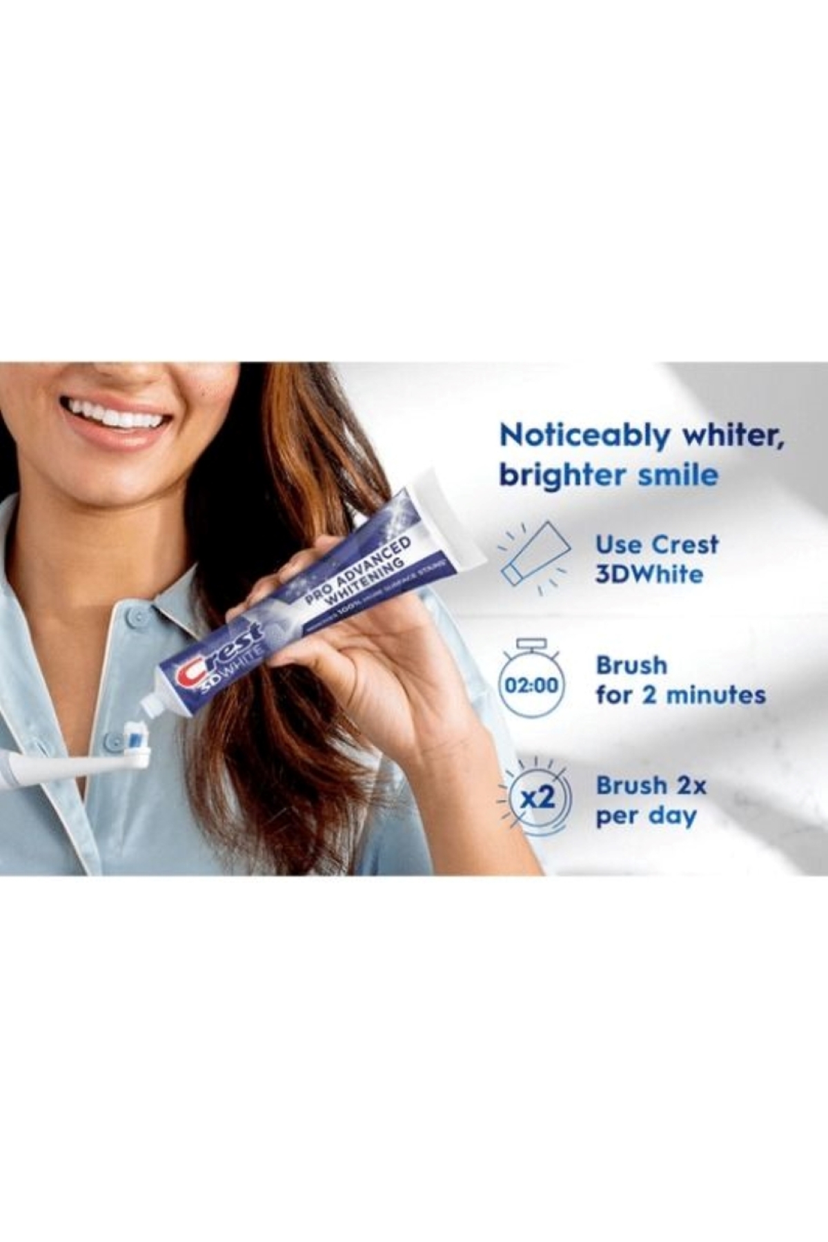 CREST 3D White Pro Advanced Whitening 147g 5.2oz Fiyatı, Yorumları ...