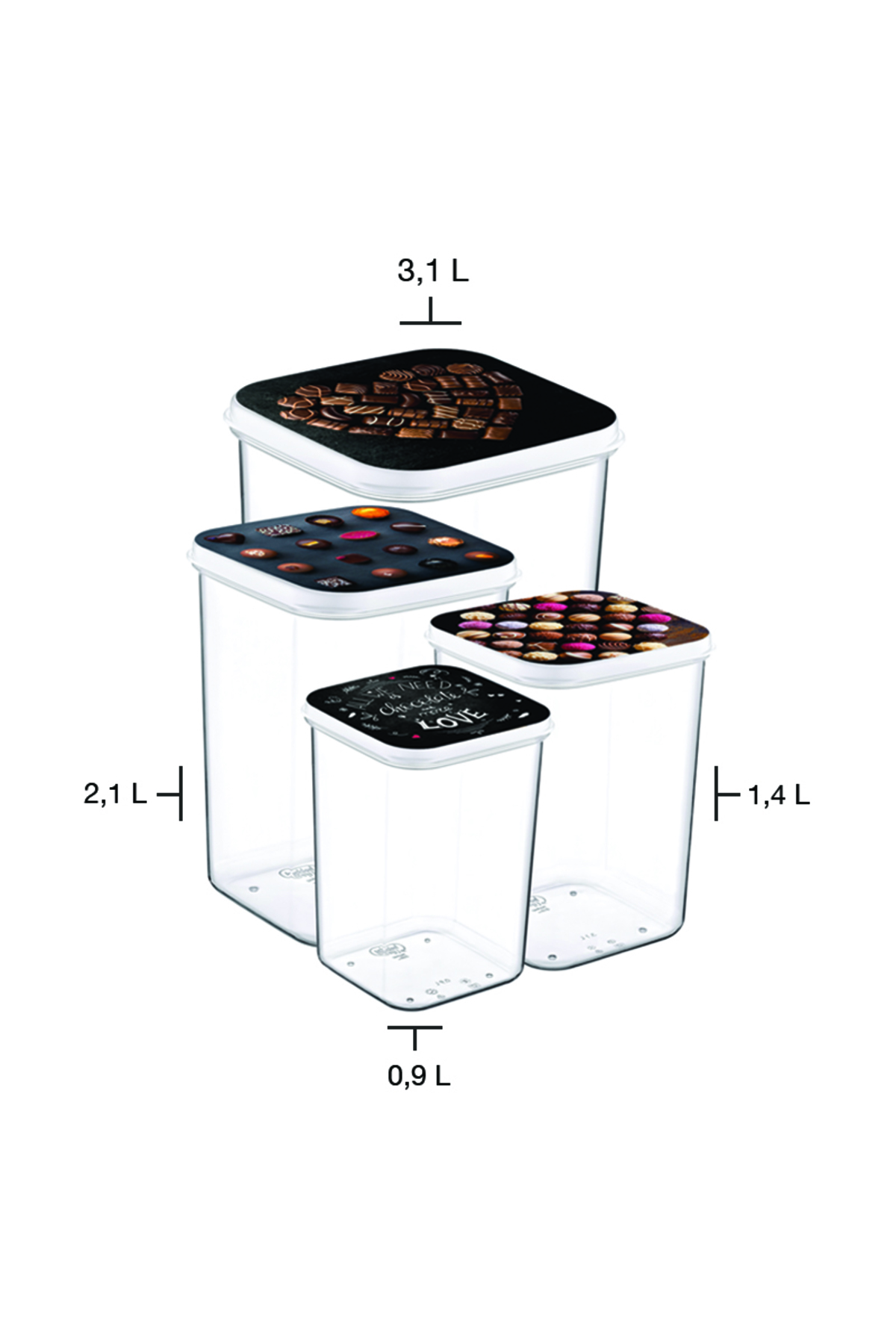 HOBBY LİFE Hobby Life Funbox 4'lü Uzun Saklama Kabı - Fiyatı, Yorumları