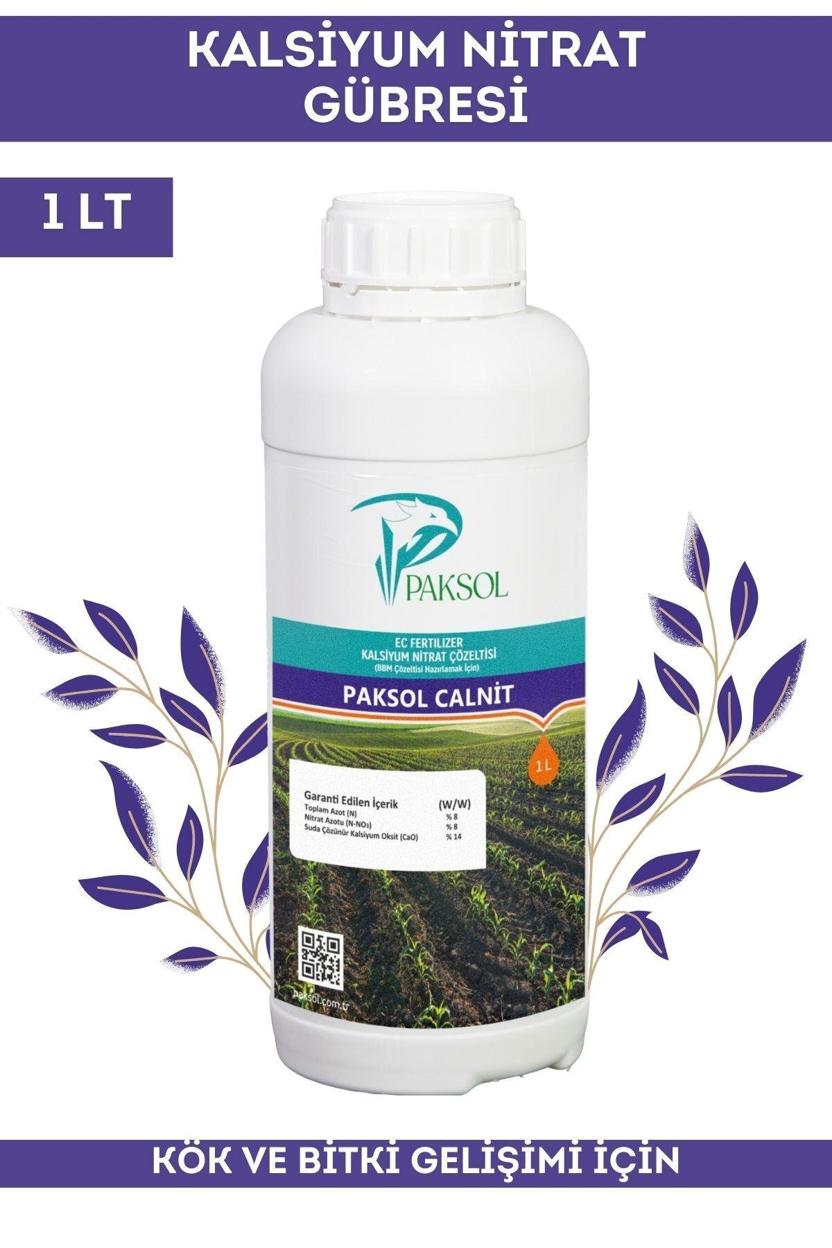 Paksol Calnit Kalsiyumlu Sıvı Gübre 1 Litre Fiyatı, Yorumları - Trendyol