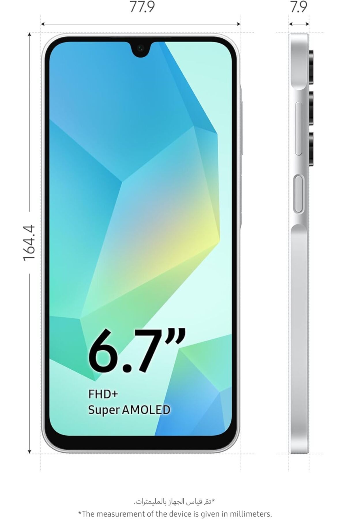 Samsung Galaxy A16 LTE, Android Smartphone, Dual SIM Mobile Phone, 4GB ...