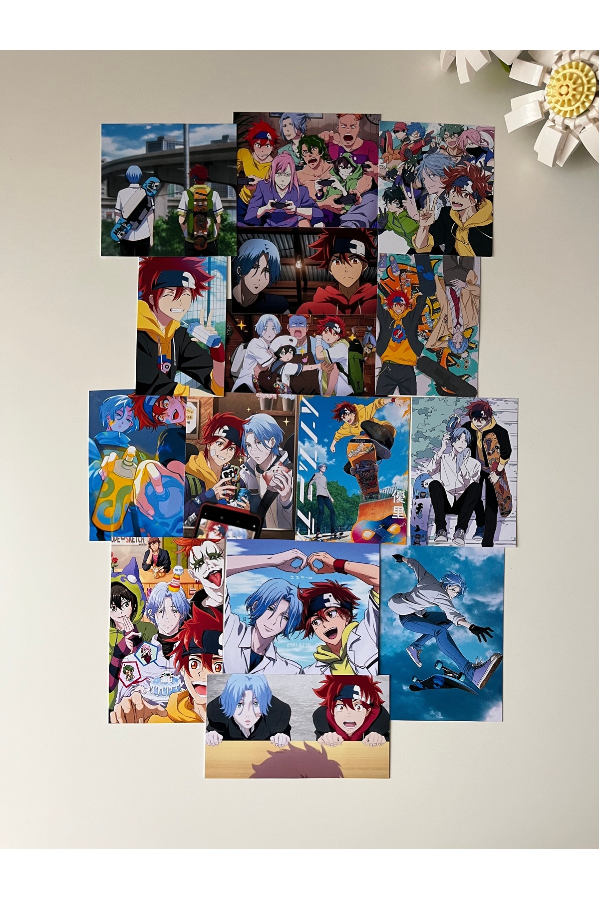 Hara Company SK8 The Infinity Animesi Anime Moments Sticker Paketi ...