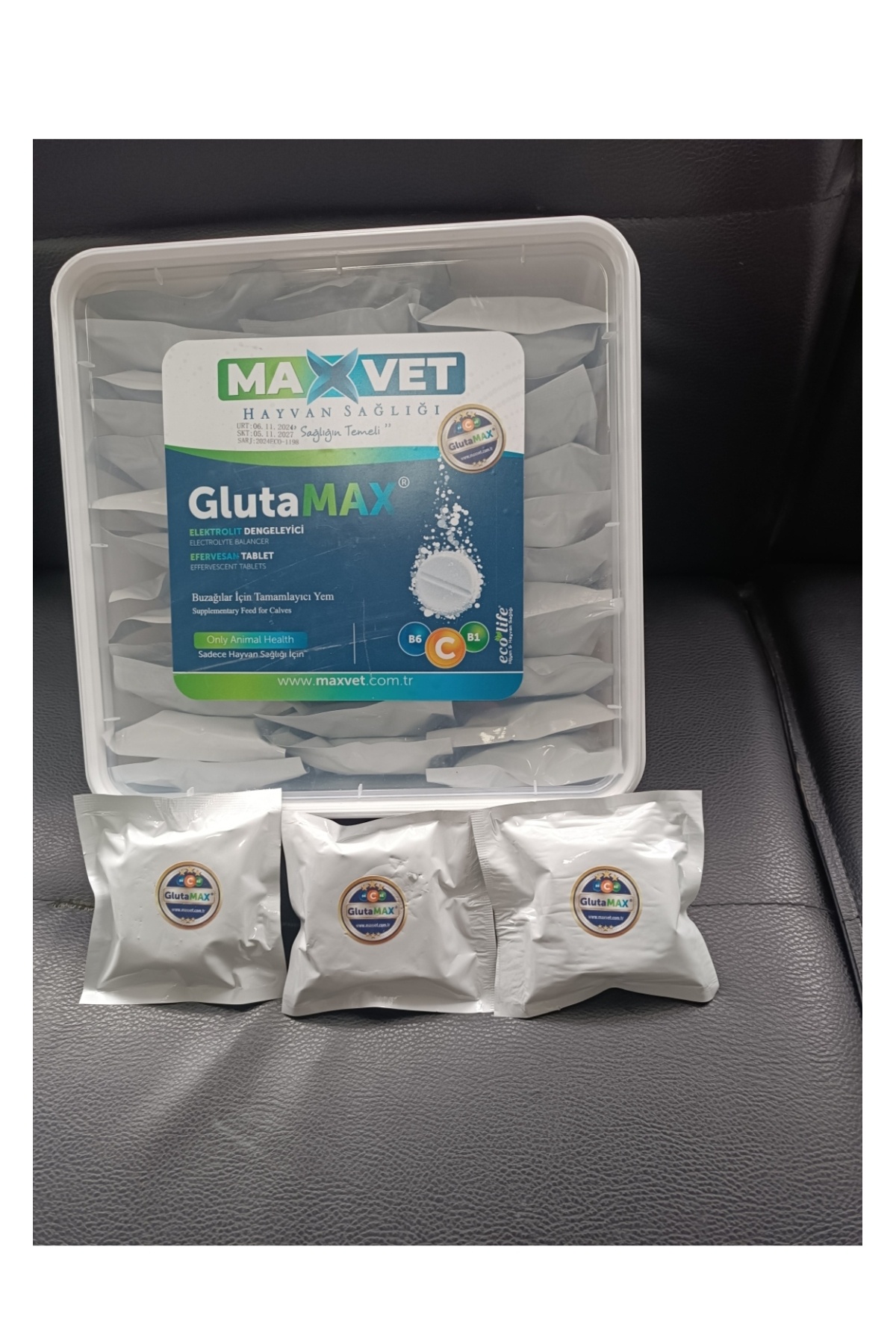 Maxvet Buzağı Efervesan Tablet - GlutaMax - Fiyatı, Yorumları