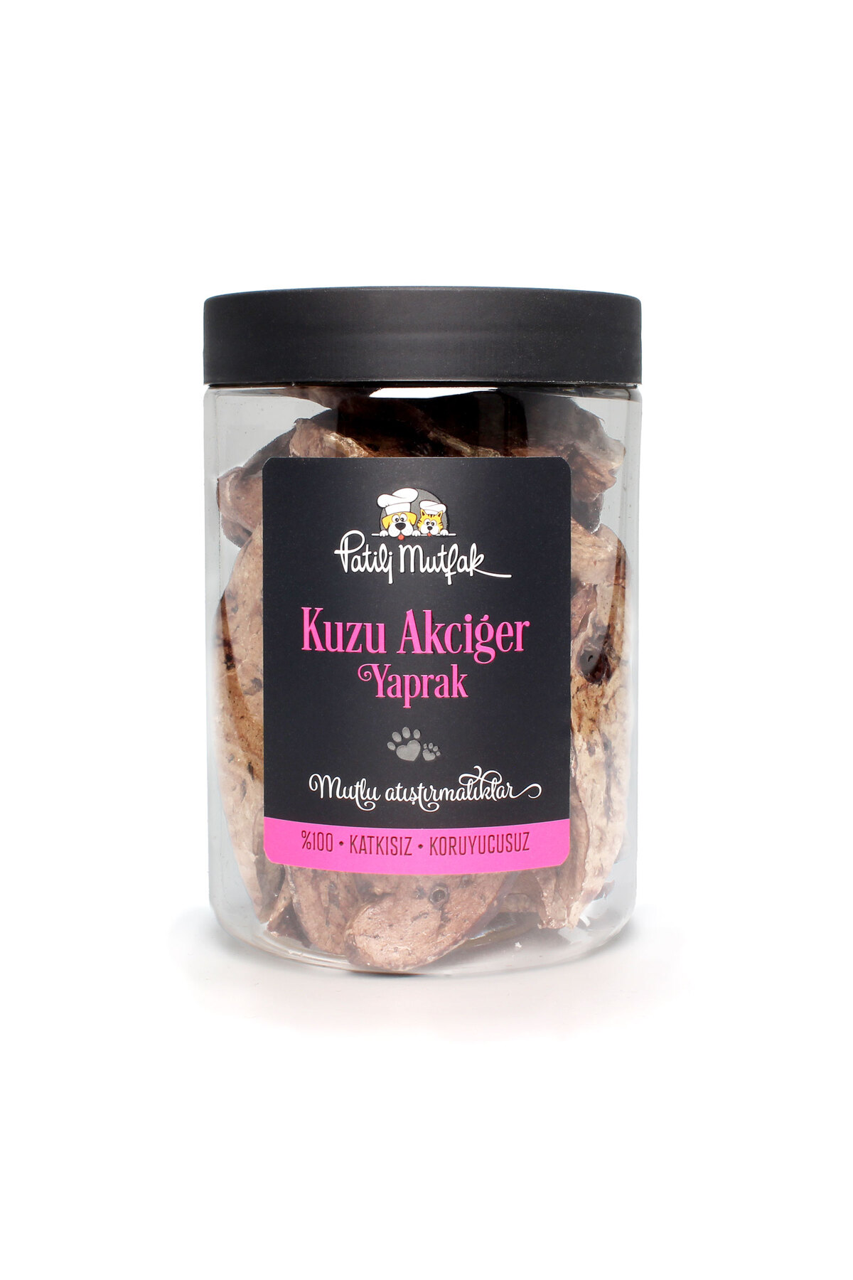 Patili Mutfak Kurutulmuş Kuzu Yaprak Akciğer Köpek Ödül Maması (100 g ...