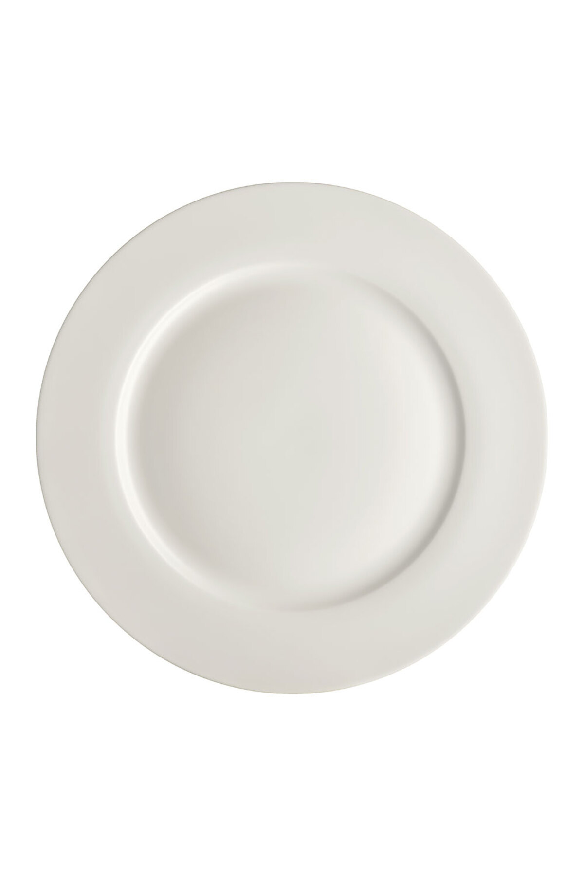Homelux Farfurie din portelan, simplu, alb, 27 Cm, Aura- Trendyol