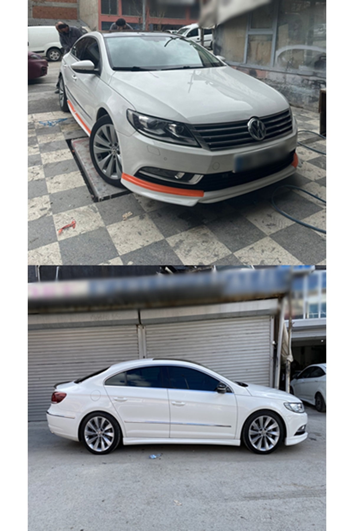ANKARA BODYKİT VW CC BODY KİT SET BEYAZ BOYALI Fiyatı, Yorumları - Trendyol