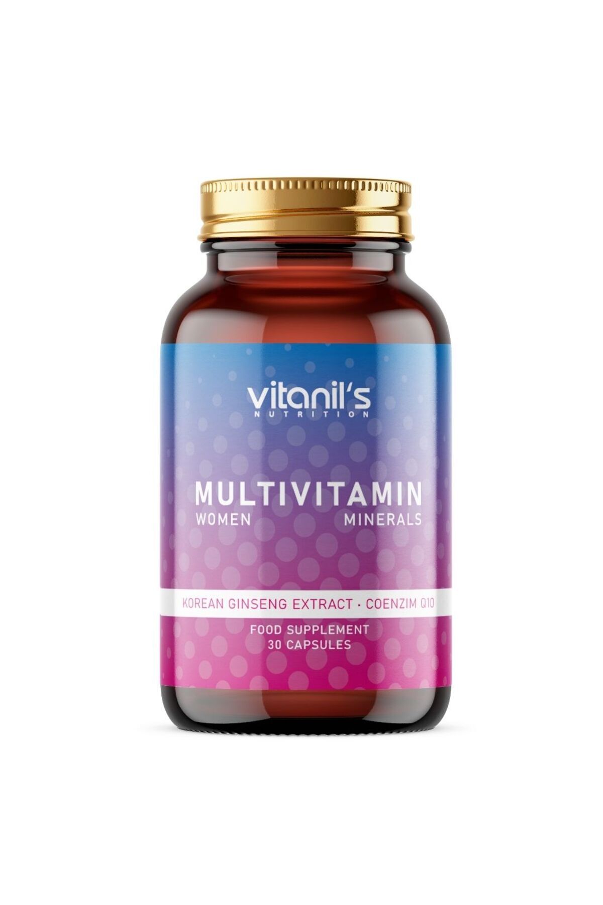 Vitanil's Nutrition Multivitamin Minerals Women - 30 Kapsül - 13 Tip ...