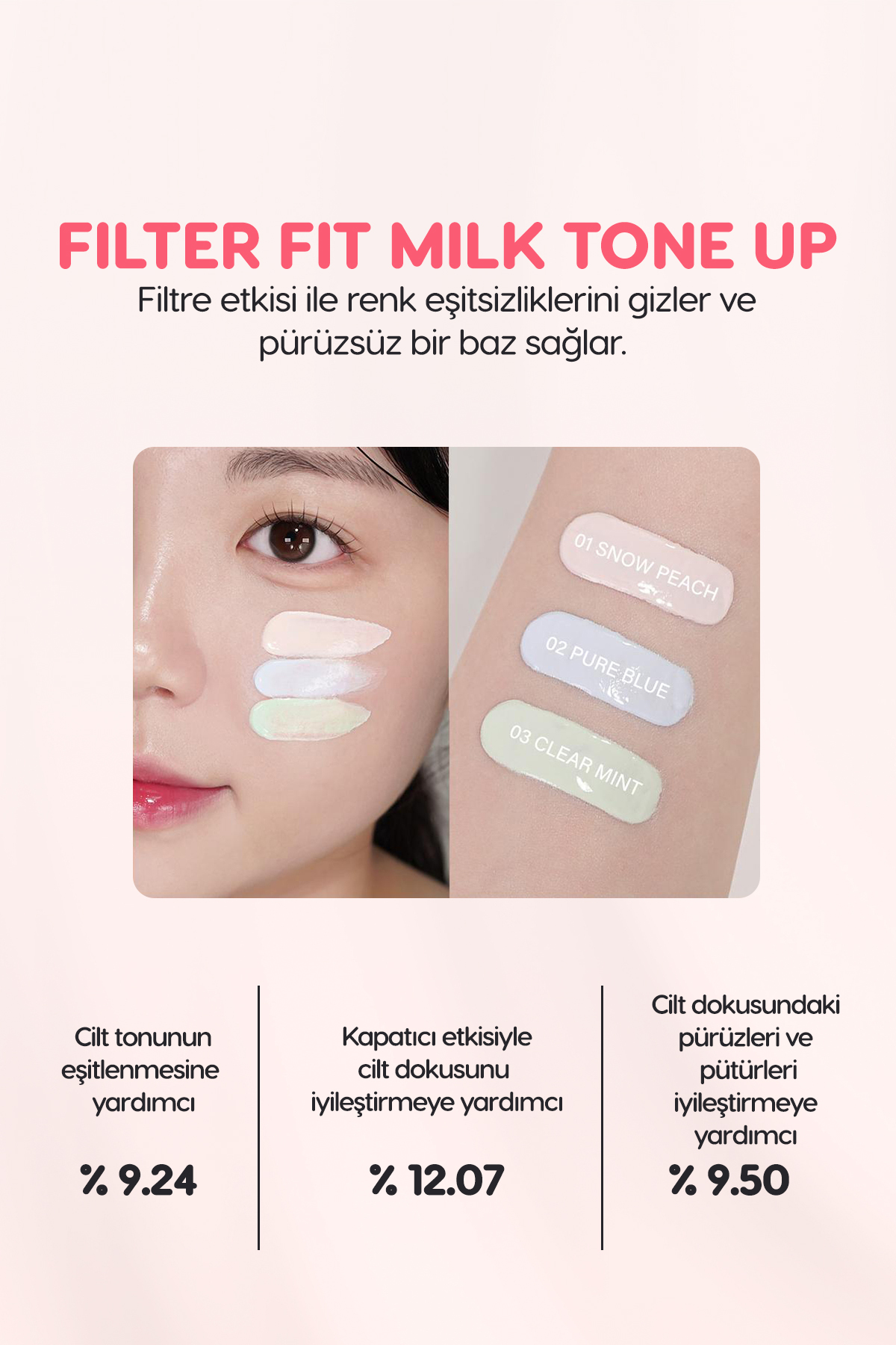 PERIPERA Aydınlık Görünüm Sunan Ton Eşitleyici Krem PERIPERA Filter Fit ...