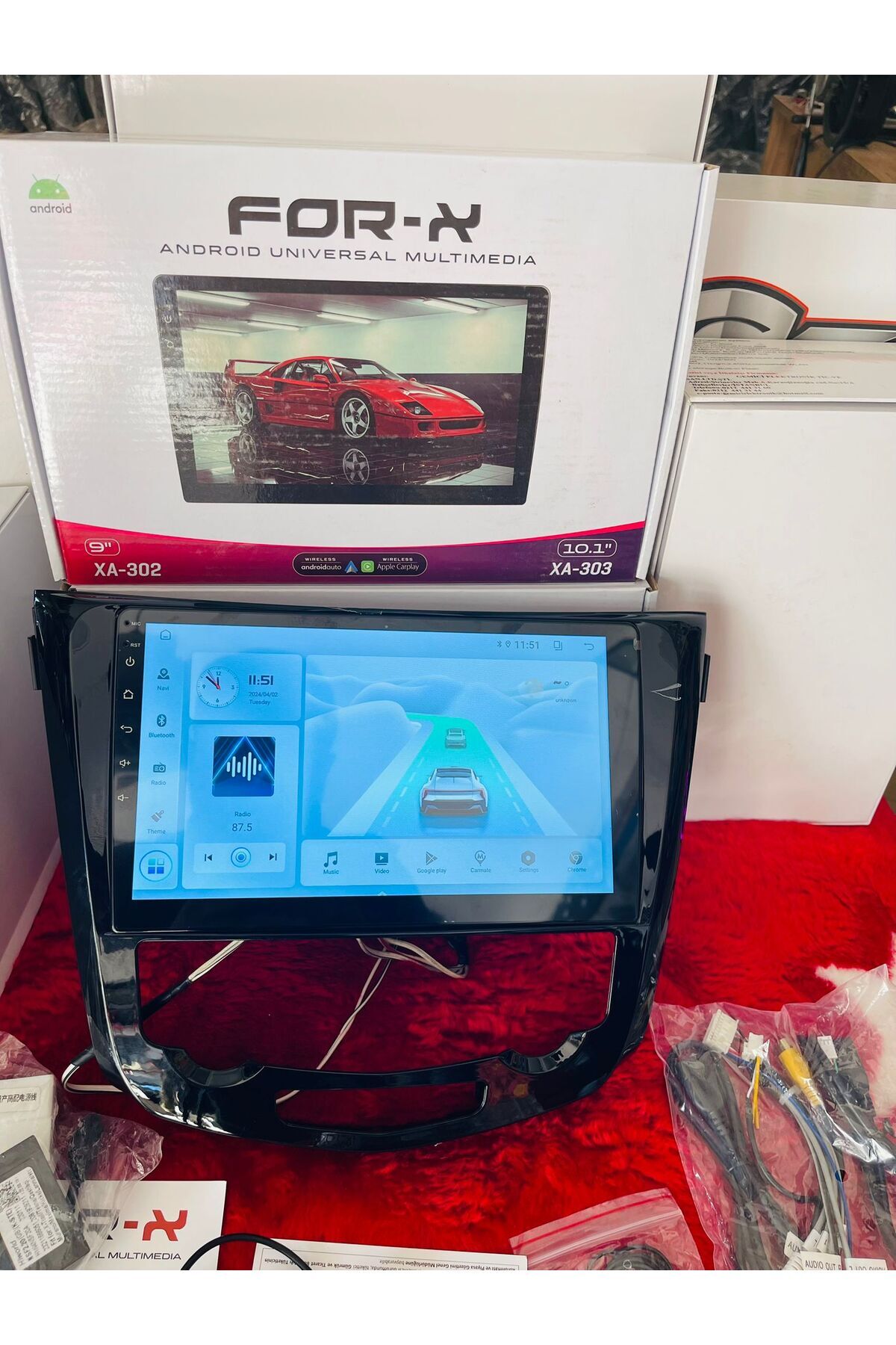 FORX5 Nissan Qashqai 2014-2021 Yıl 32gb ram 2Android Sürüm 13 Kablosuz ...