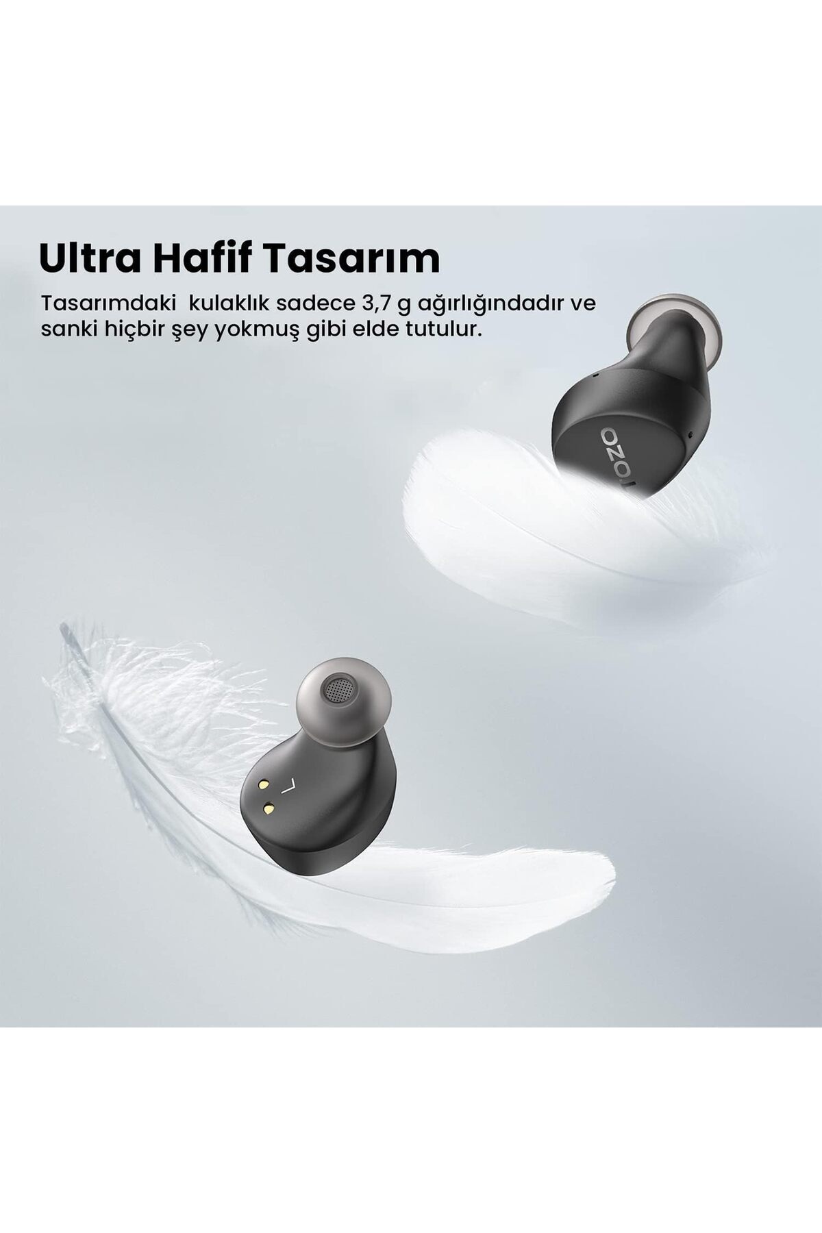 TOZO Agile Dots Ipx5 Suya Dayanıklı Bluetooth 5.3 Tws Kablosuz Kulaklık ...