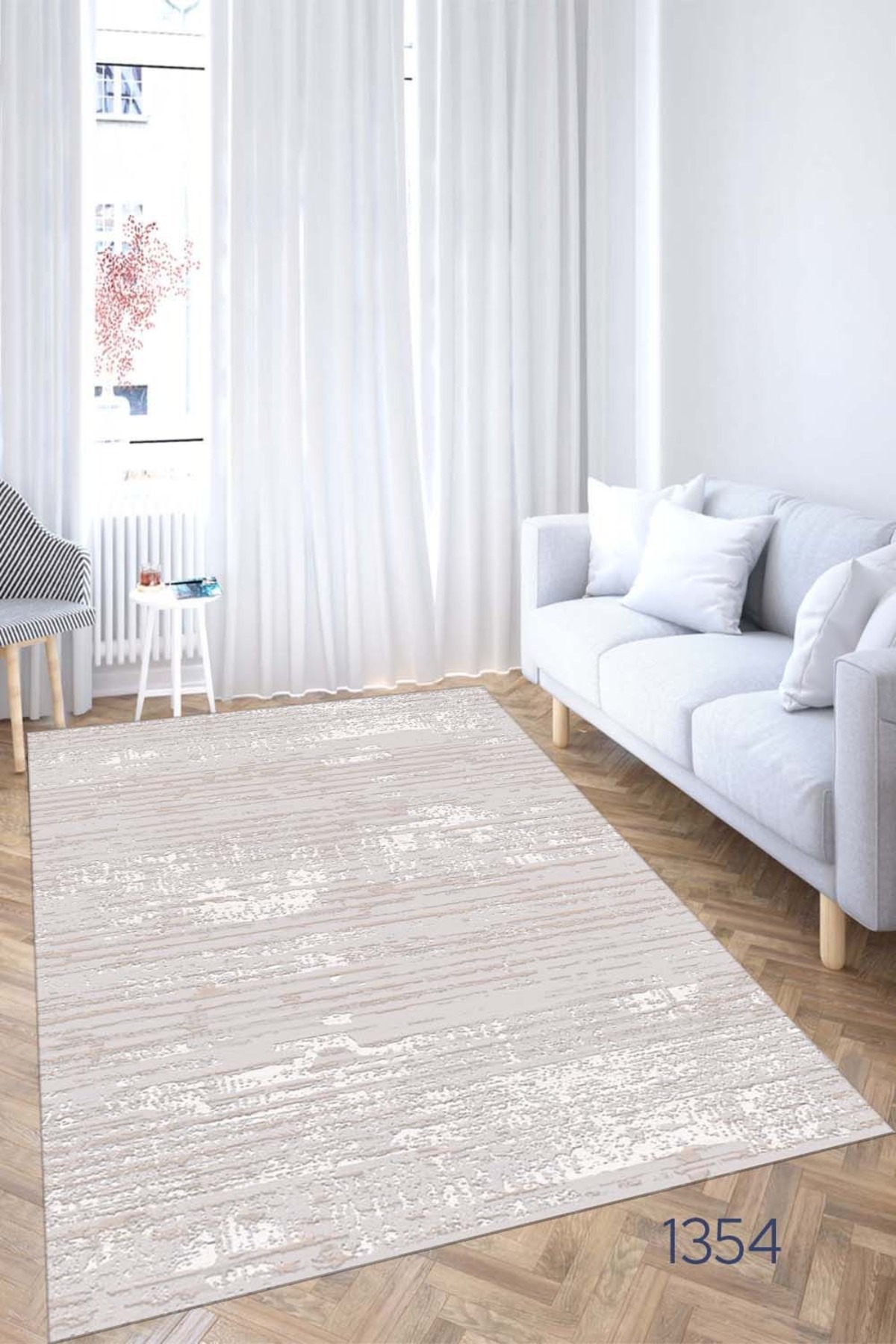 hayathome Halı Dekoratif Modern Kaymaz Kaliteli Yıkanabilir Halı'1354 ...